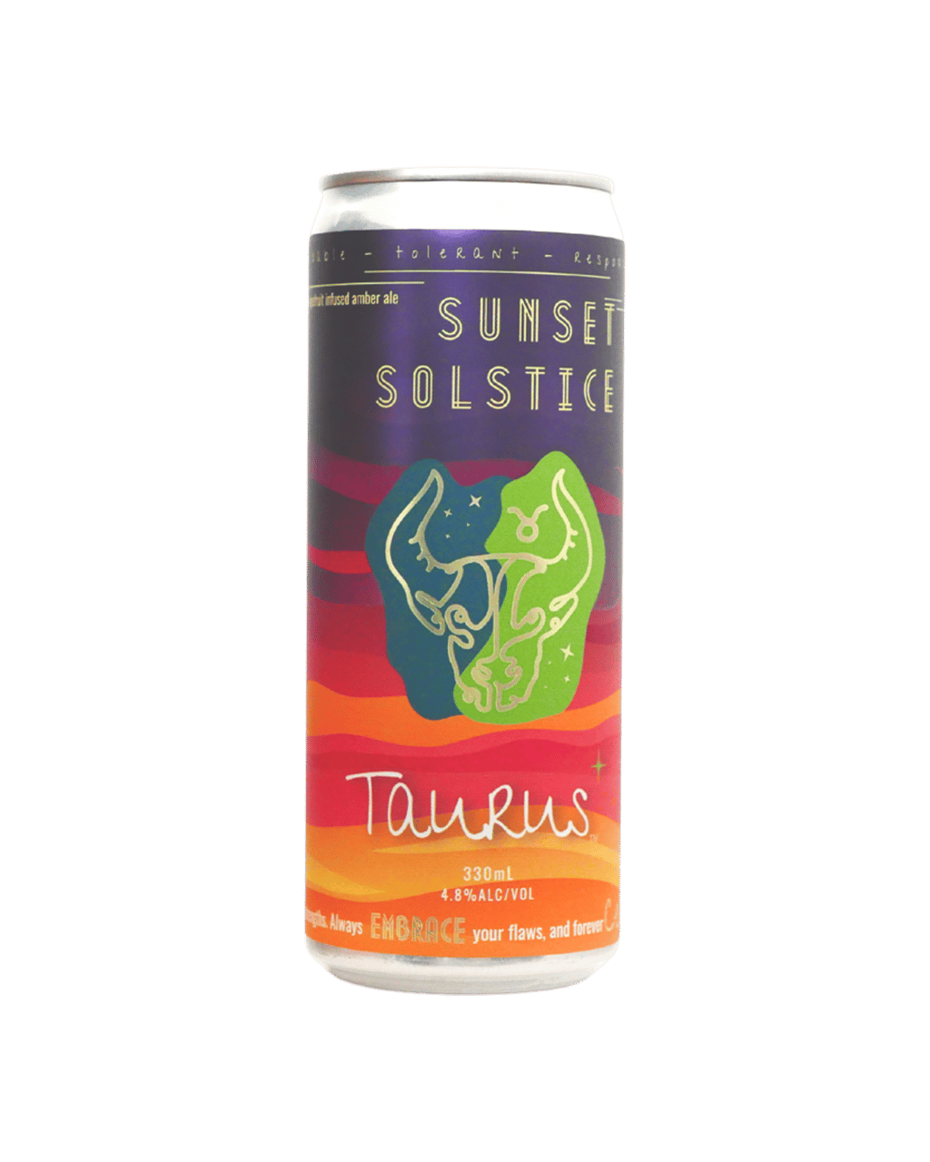 Buy Interstellar Beverages Sunset Solstice Taurus Amber Ale Cans 330ml ...