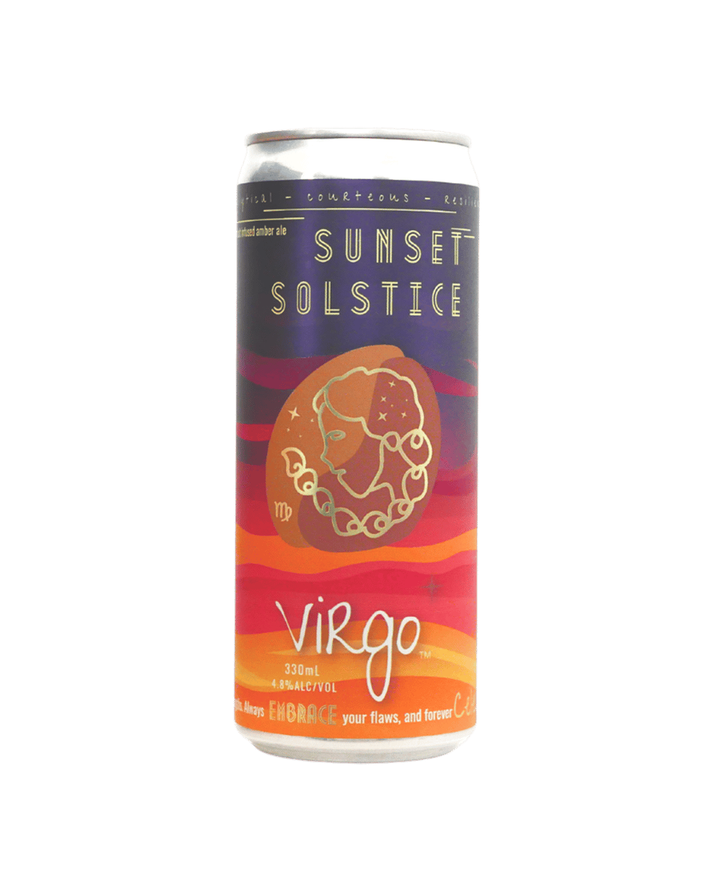 Interstellar Beverages Sunset Solstice Virgo Grapefruit Infused Amber ...
