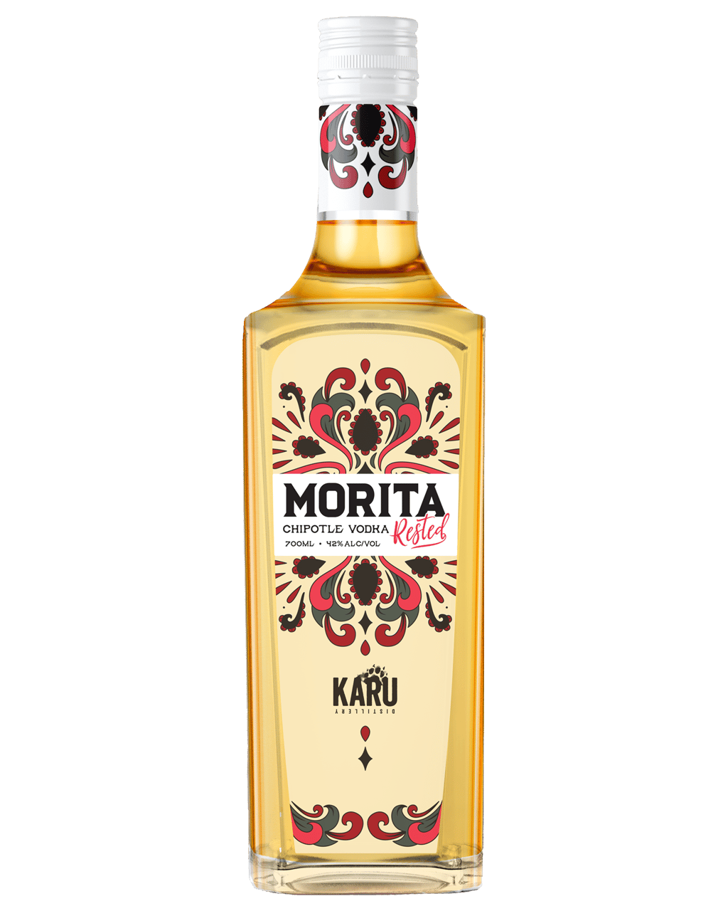 Buy Karu Distillery Rested Morita Chipotle Vodka 700ml Online @Lowest Price