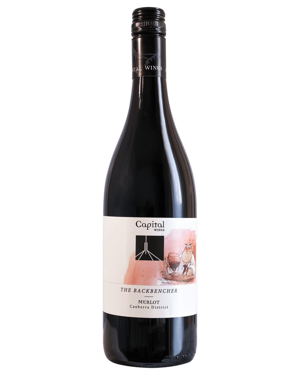 Buy Capital Wines The Backbencher Canberra District Merlot 2021 Online ...