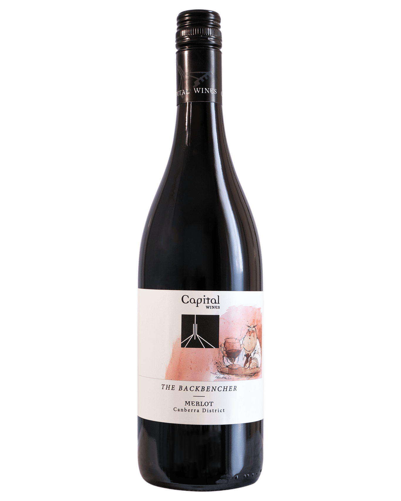 Buy Capital Wines The Backbencher Canberra District Merlot 2021 Online ...