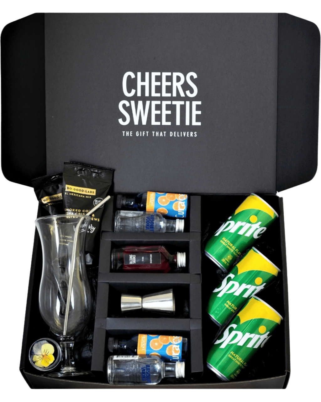 Buy Cheers Sweetie Fruit Tingle Cocktail Kit Gift Box Online @Lowest Price