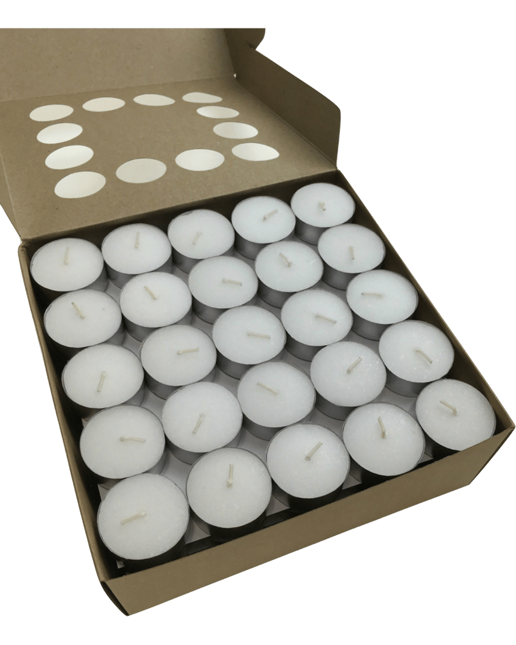 Buy Br 200pcs Tea Light Candles 9 Hour Burn Tealight Wedding Smokeless ...