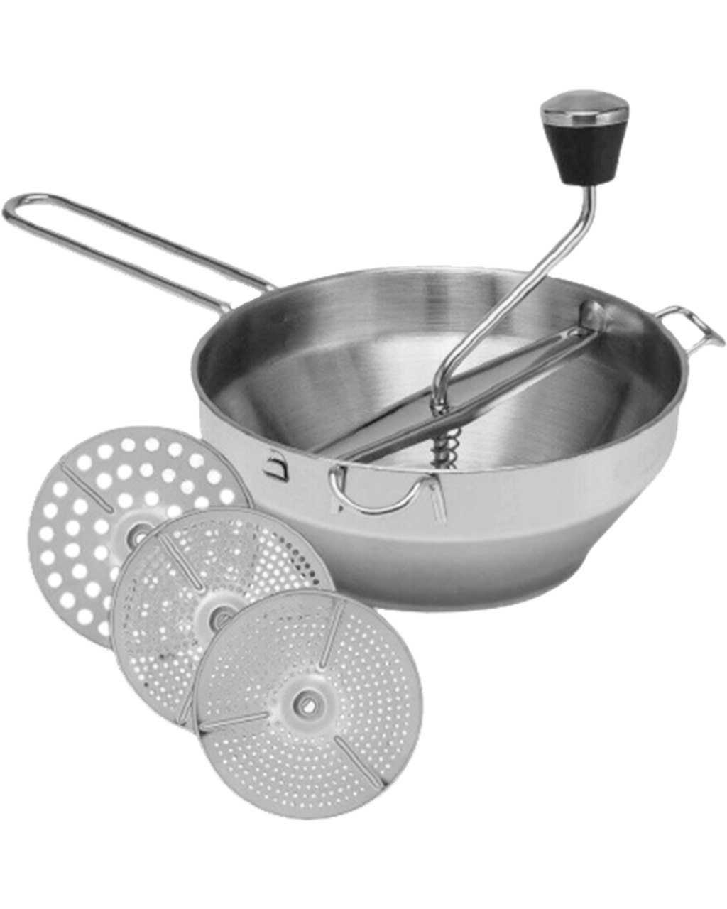 Buy Avanti Rotary Food Mill + 3 Discs Mouli Potato Ricer Vegetable Food ...