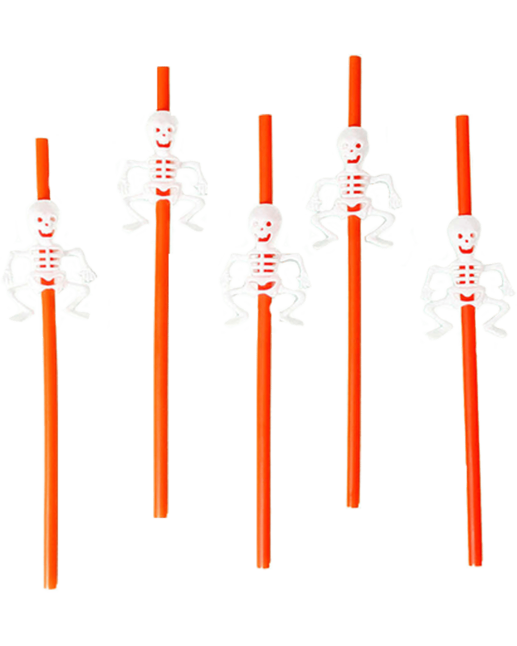 Buy Br Costumes Halloween Party Pumpkin/skeleton Drinking Straws ...