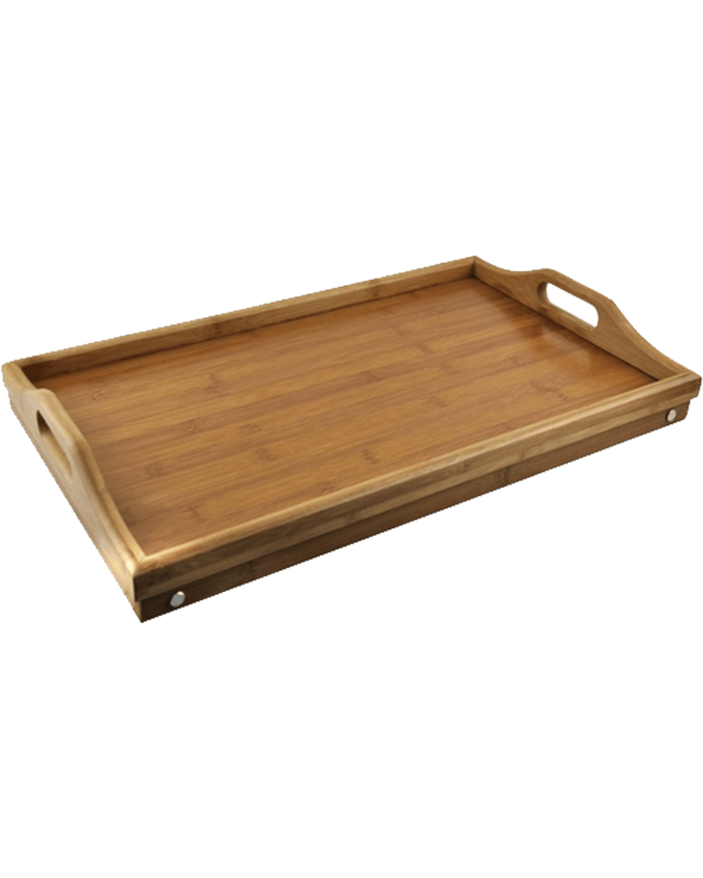 Buy Br Home Bamboo Fold Up Lap Serving Tray Tea Coffee Table Wooden ...