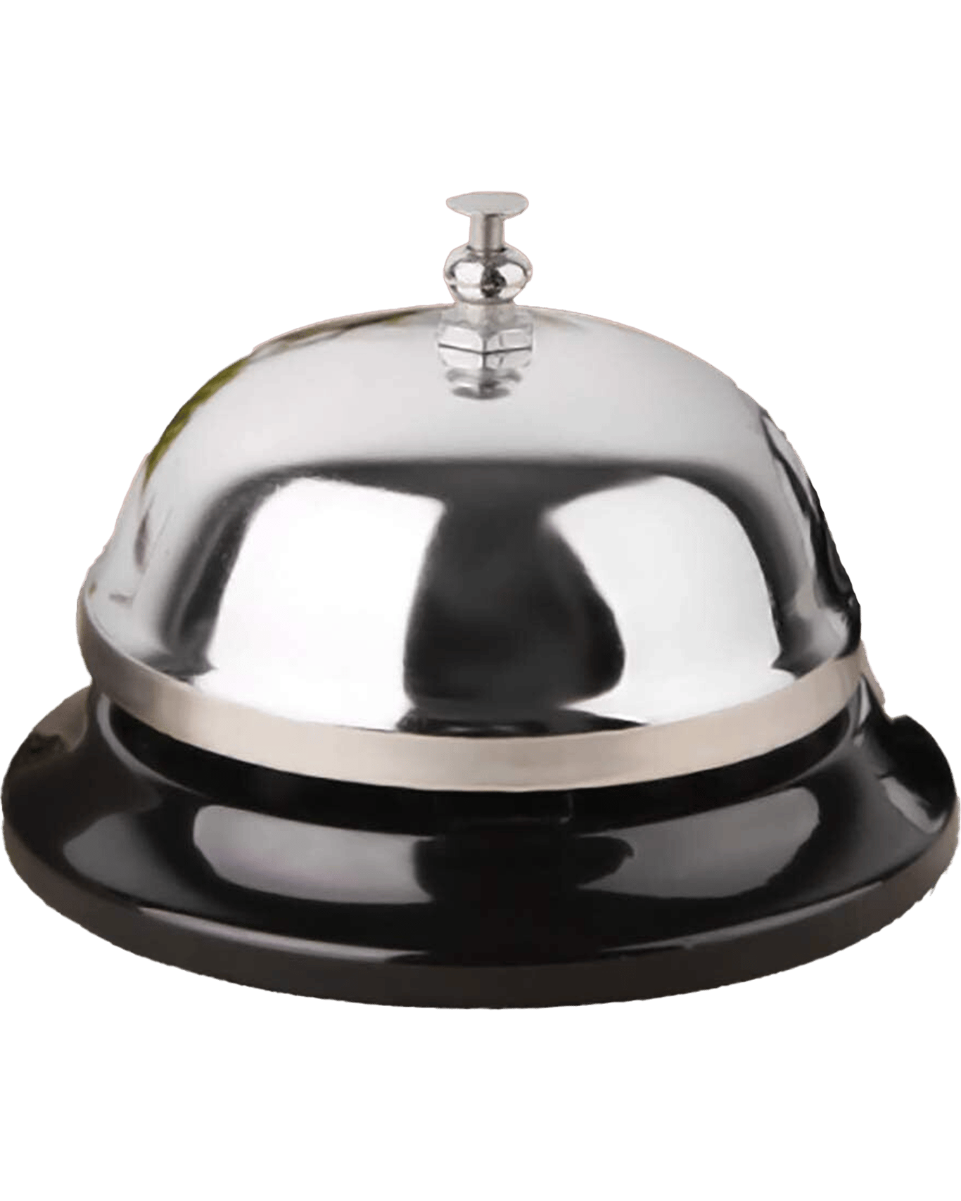Buy Br Home Service Bell Chrome Plated Reception Desk Counter Ring Call ...