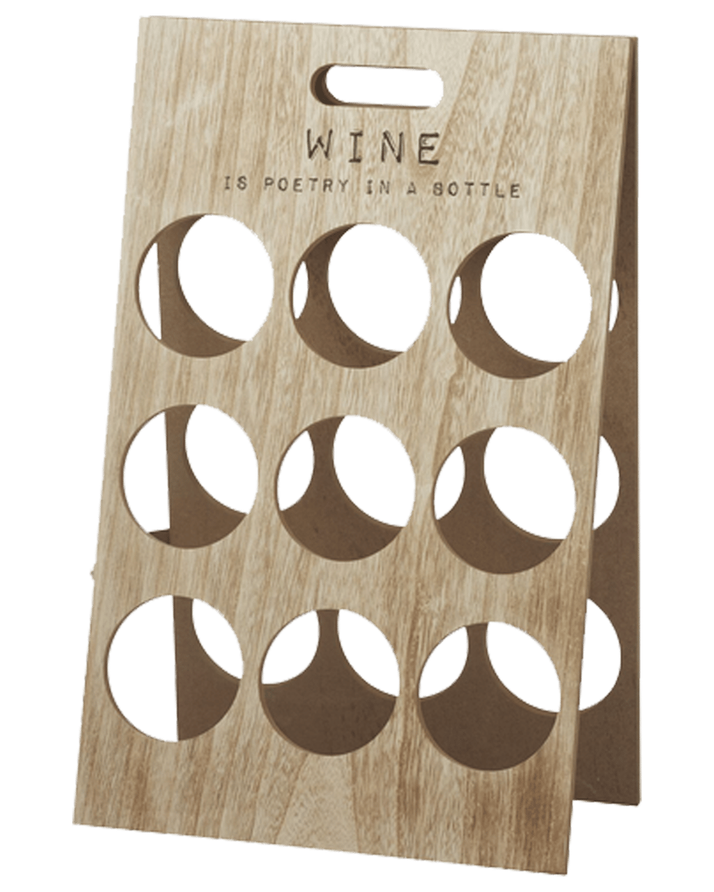 Buy Emporium 48cm Dee 9 Bottles/wine/alcohol/liquor Racks/holder ...