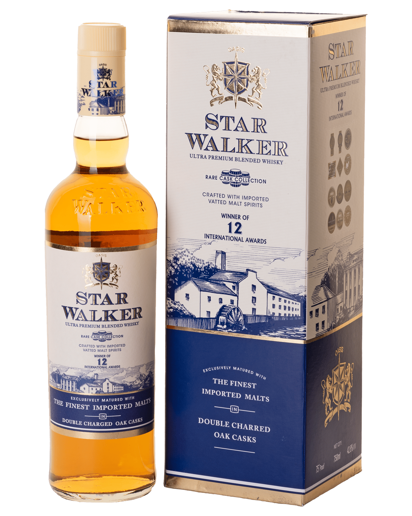 Buy Star Walker Ultra Premium Blended Whisky 750ml Online @Lowest Price