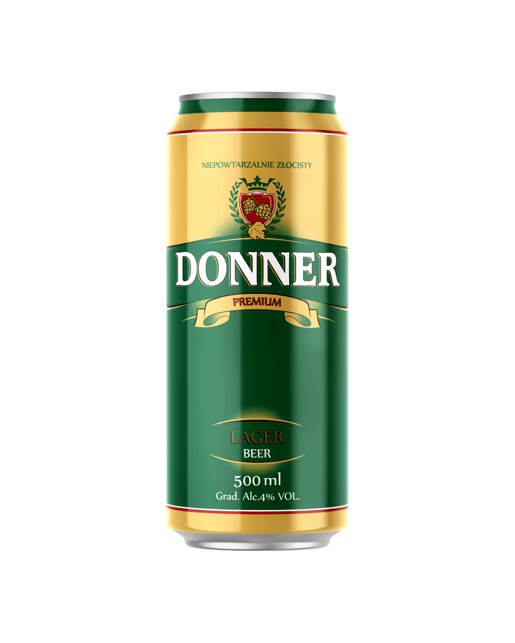 Buy Donner Premium Larger Beer Cans 500ml Online @Lowest Price