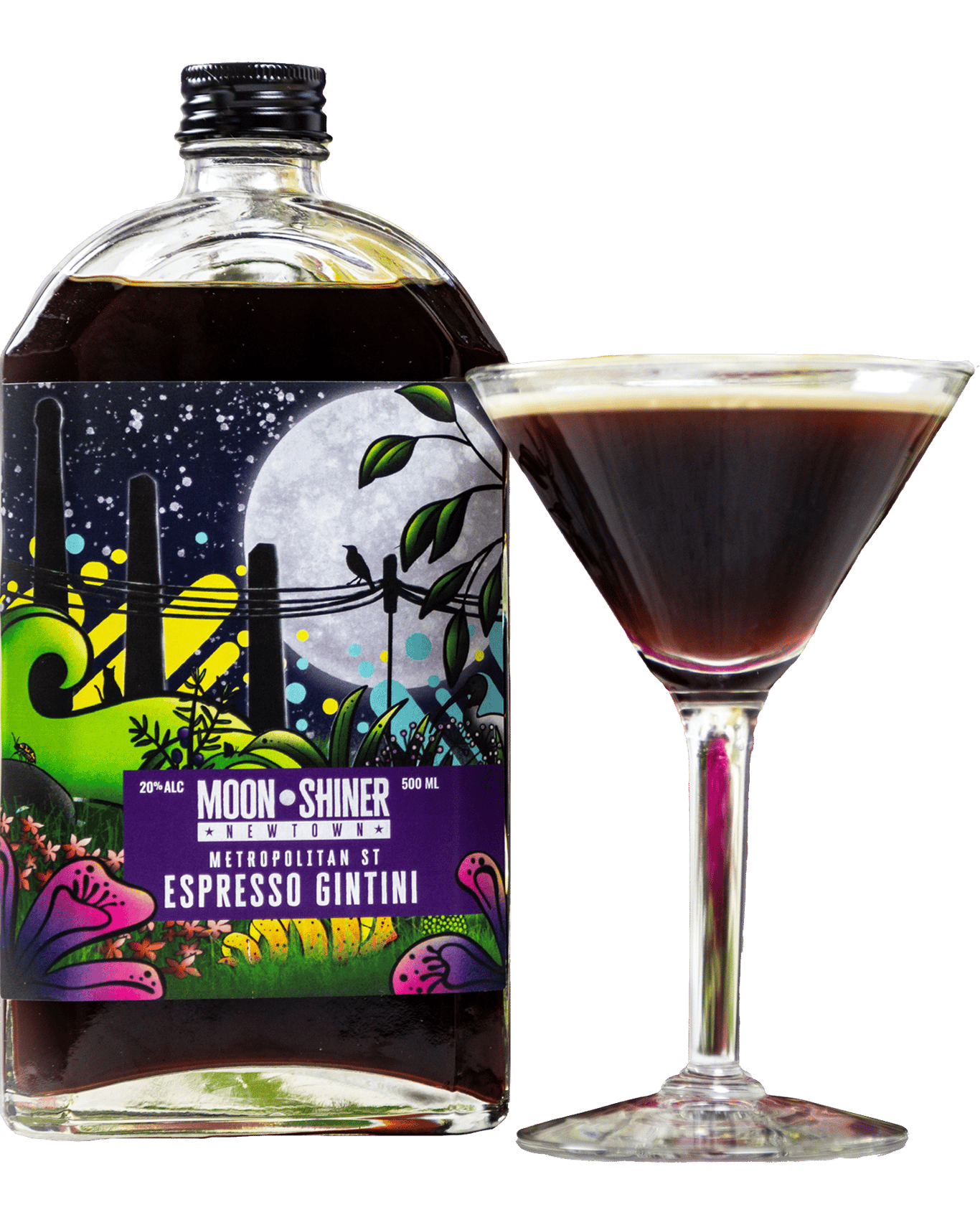 Buy Moonshiner Metropolitan Street Espresso Gintini 500ml Online ...