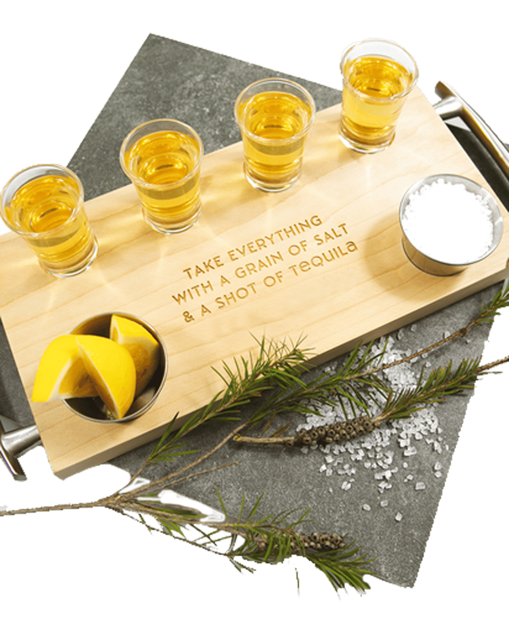 Buy None Shot Serving & Condiment Board - 7 Piece Set Online @Lowest Price