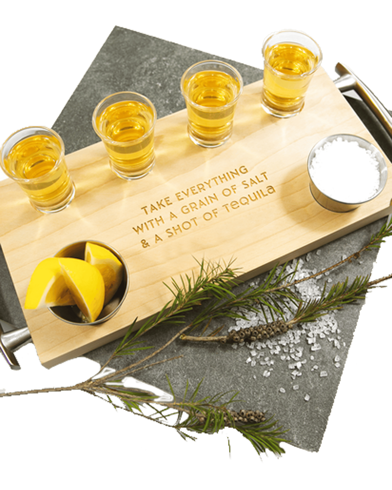 Buy None Shot Serving & Condiment Board - 7 Piece Set Online @Lowest Price