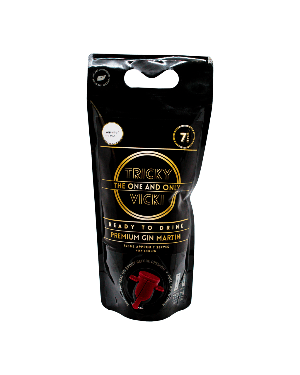 Buy Sophisticated Cocktail Co Tricky Vicki Gin Martini 750ml Online ...