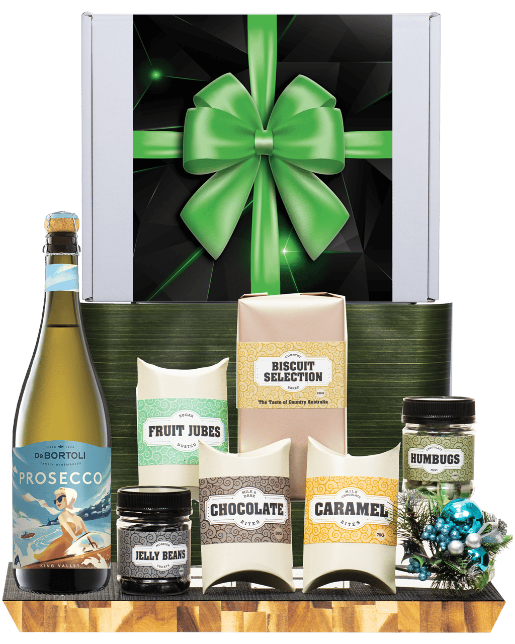 Buy Hamper World De Bortoli King Valley Prosecco Gourmet Hamper Online ...