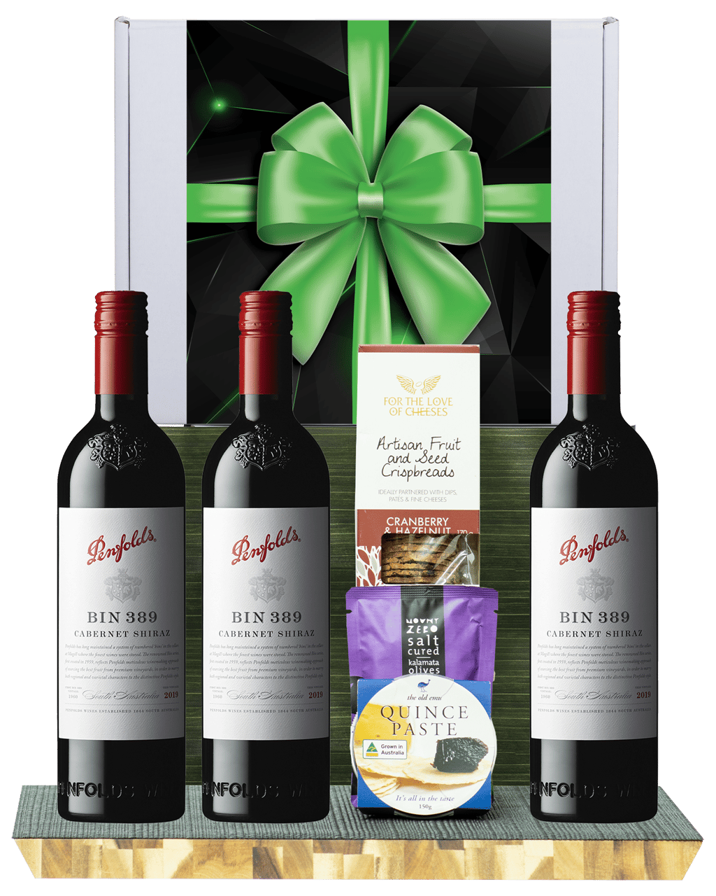 Buy Hamper World Penfolds Bin 389 Cabernet Shiraz Gourmet Hamper Online ...