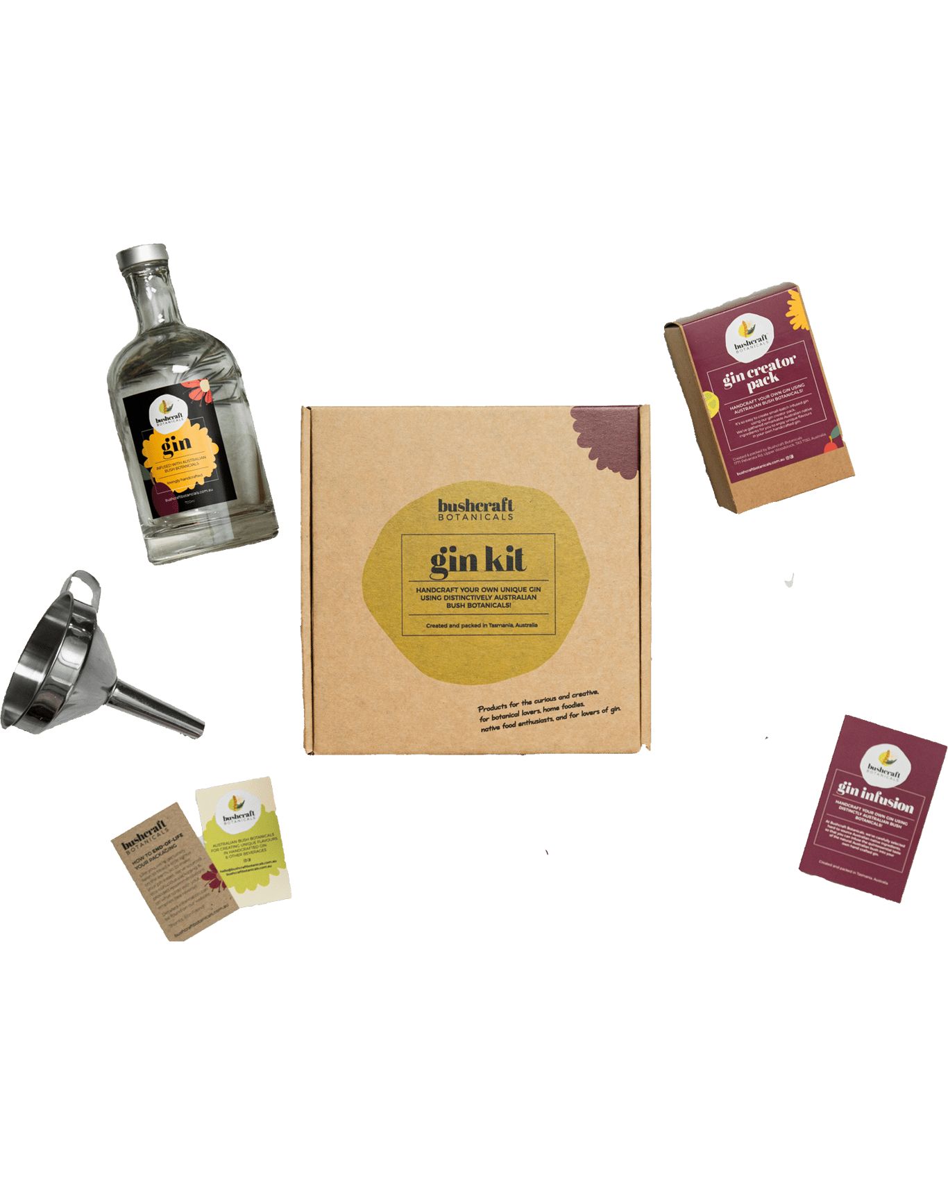 Buy Bushcraft Botanicals Bush Botanical Gin Kit - All Tasmanian & Wild ...