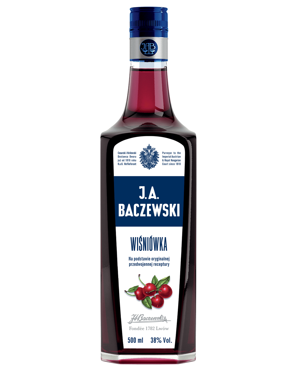 Buy J.a. Baczewski Cherry Vodka 500ml Online @Lowest Price