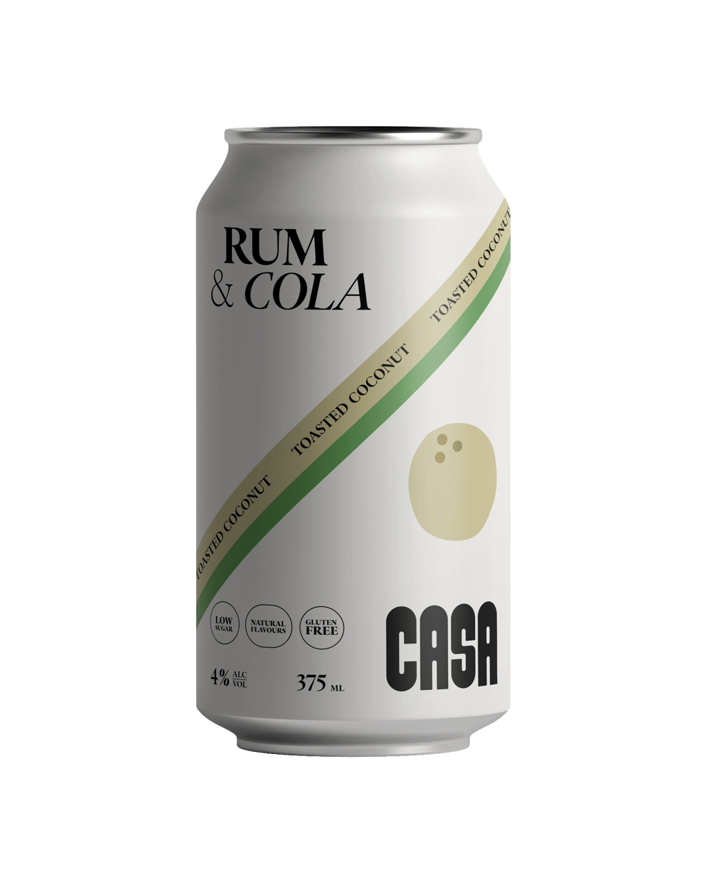 Buy Casa Rum, Cola With Toasted Coconut 375ml Online @Lowest Price