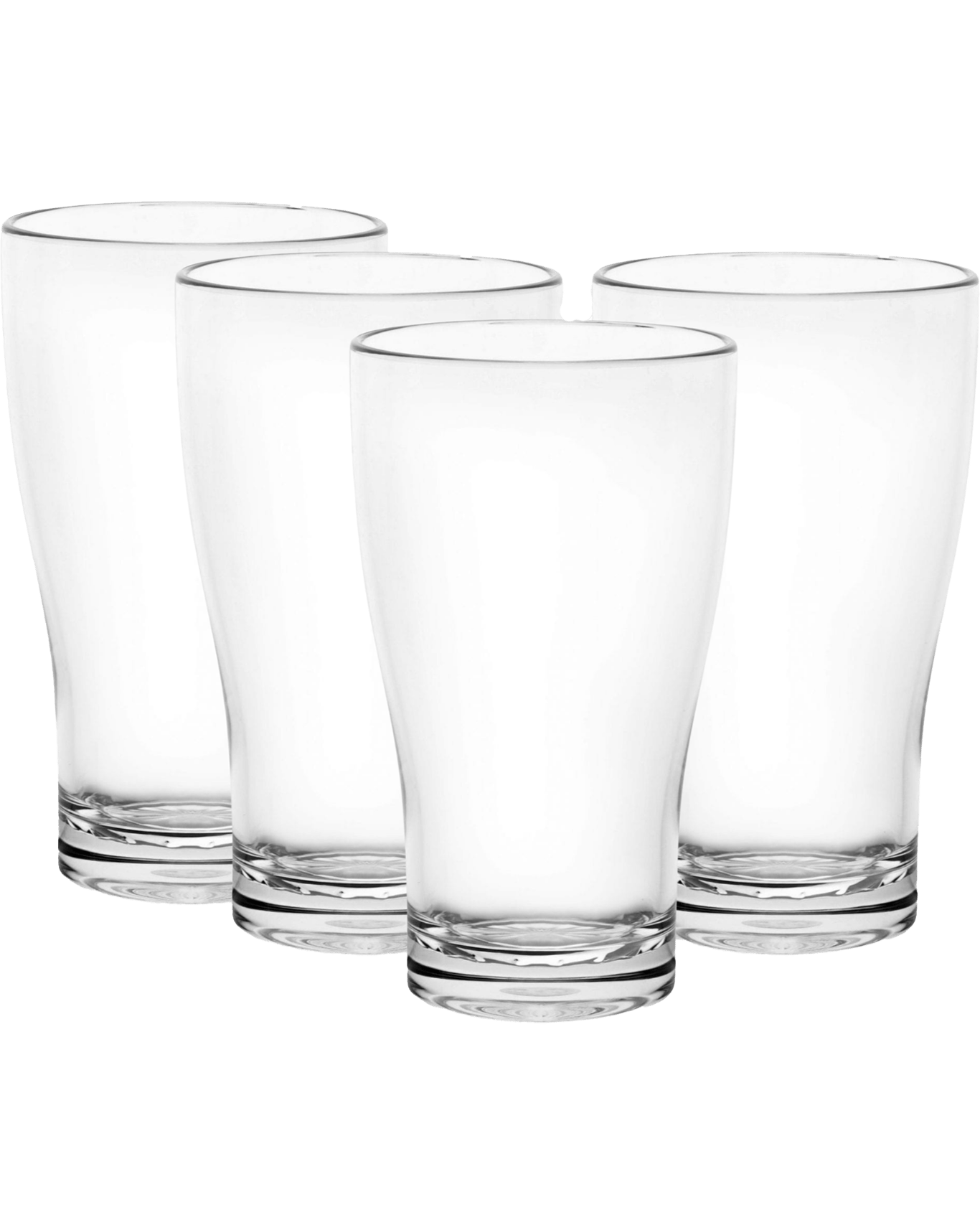 Buy D-still Unbreakable Conical Beer Glasses 425ml Online @Lowest Price