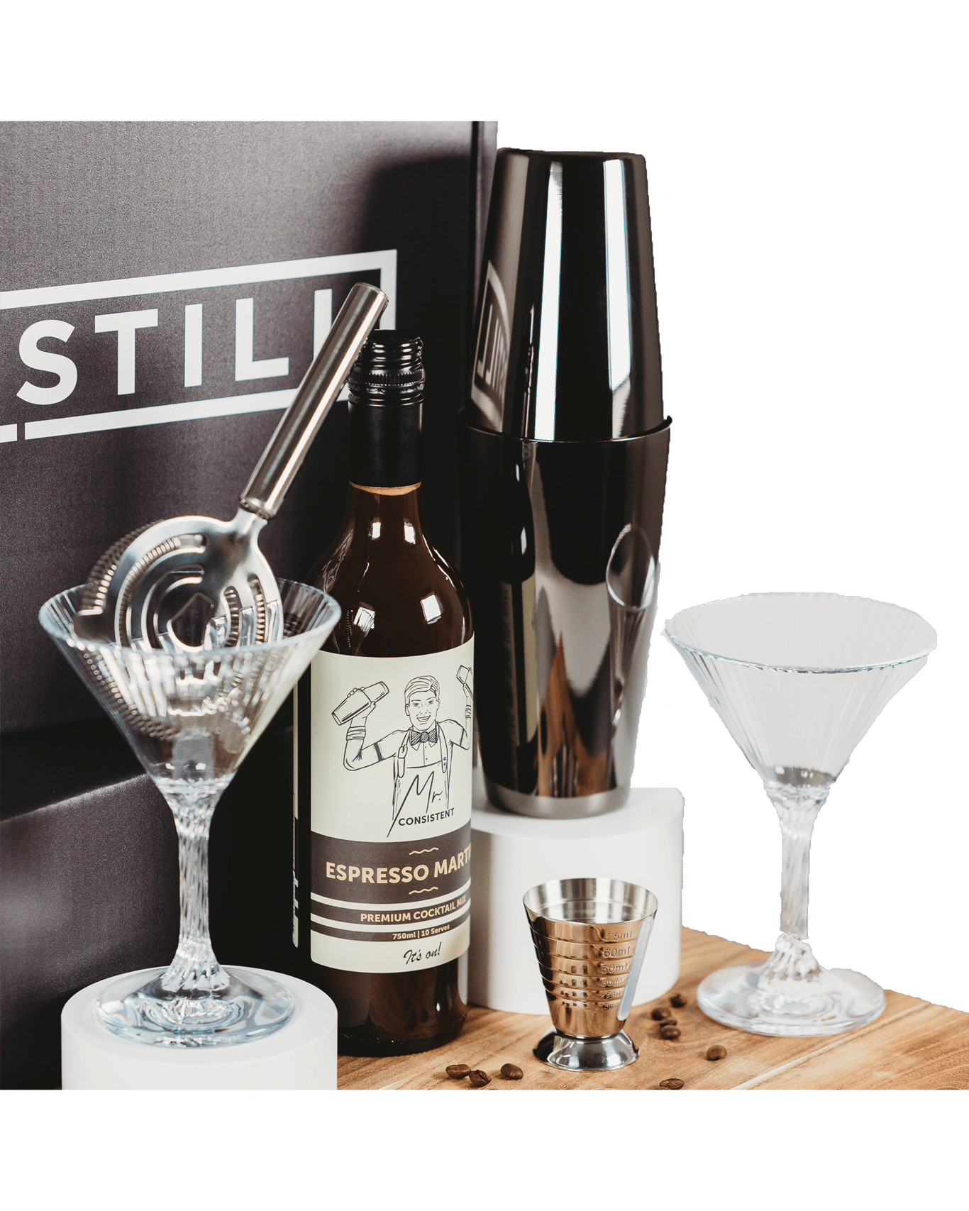 Buy D-still Drinkware Espresso Martini Cocktail Kit Online @Lowest Price