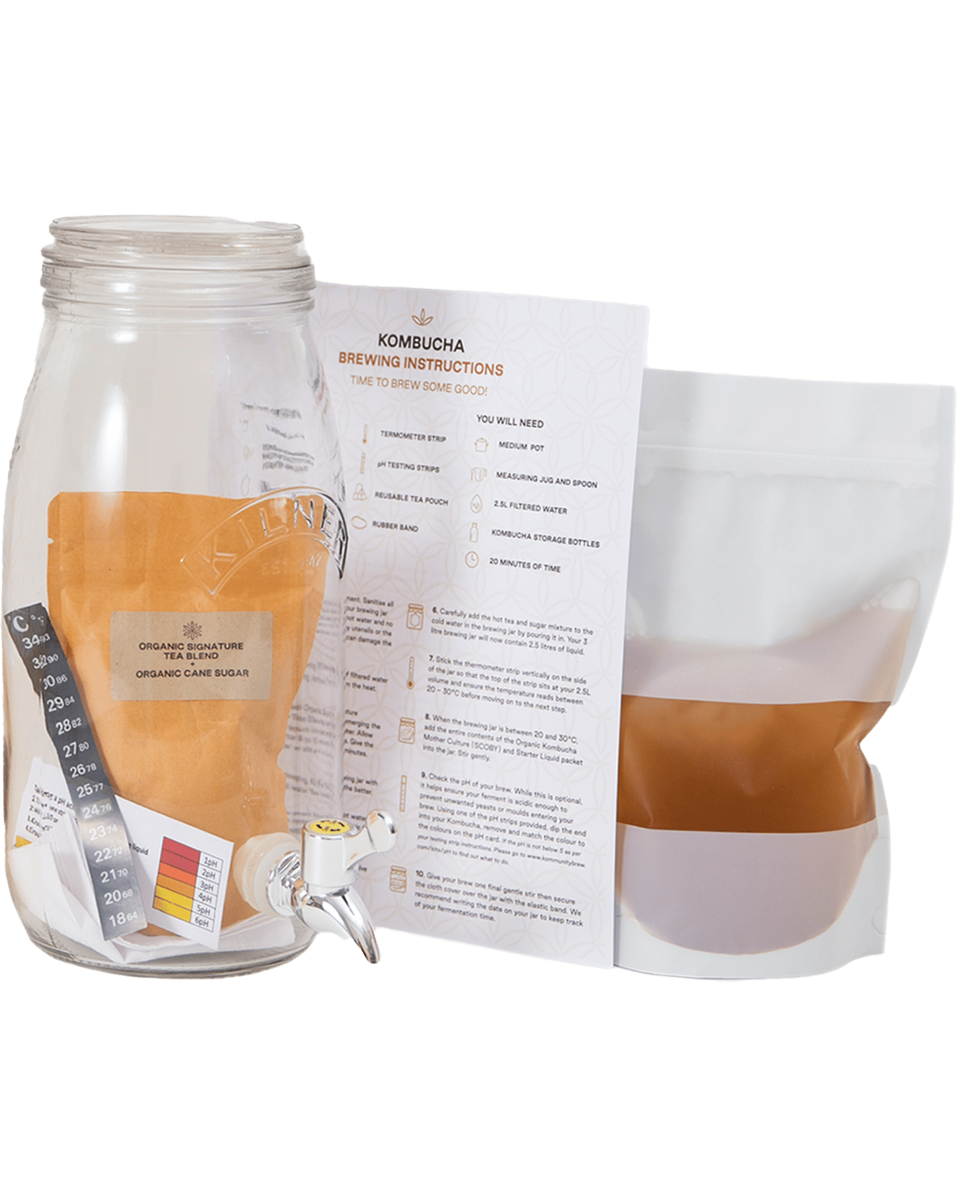 Buy Kommunity Brew Kombucha Diy Home Brew Culture Kit Online @Lowest Price