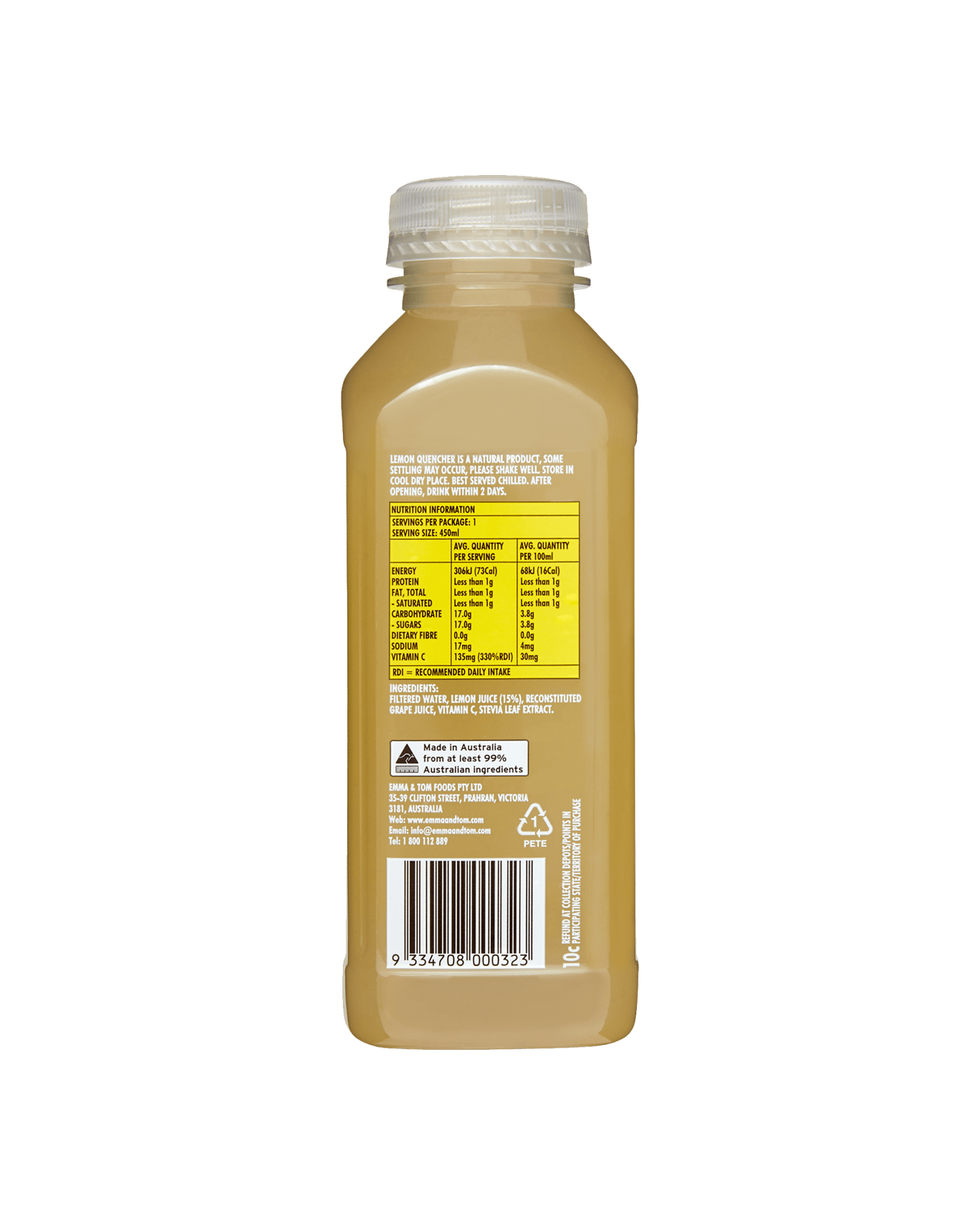 Buy Emma & Tom's Lemon Quencher Online @Lowest Price