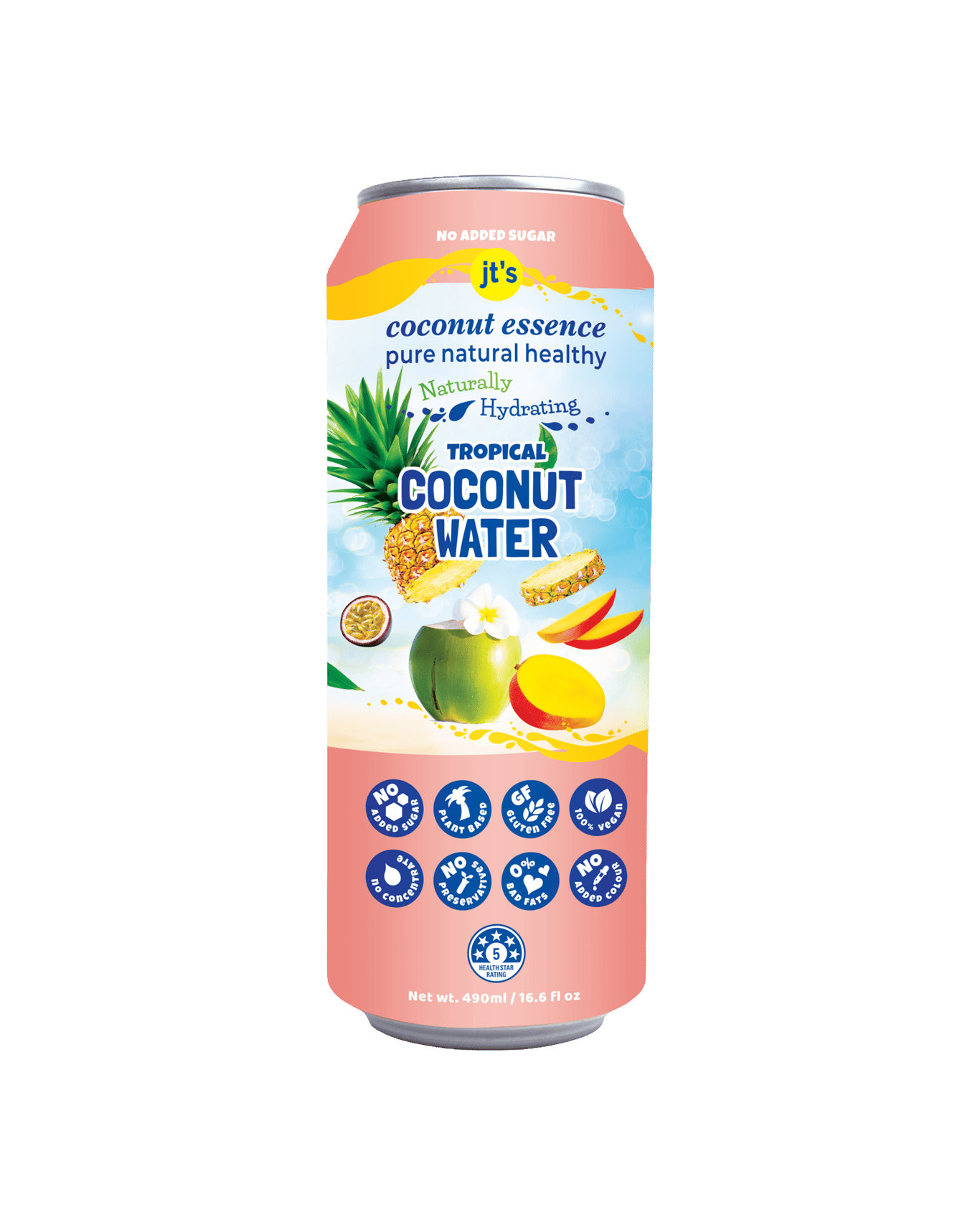 Buy Coconut Essence Jts Tropical Coconut Water 24x490ml Online @Lowest ...