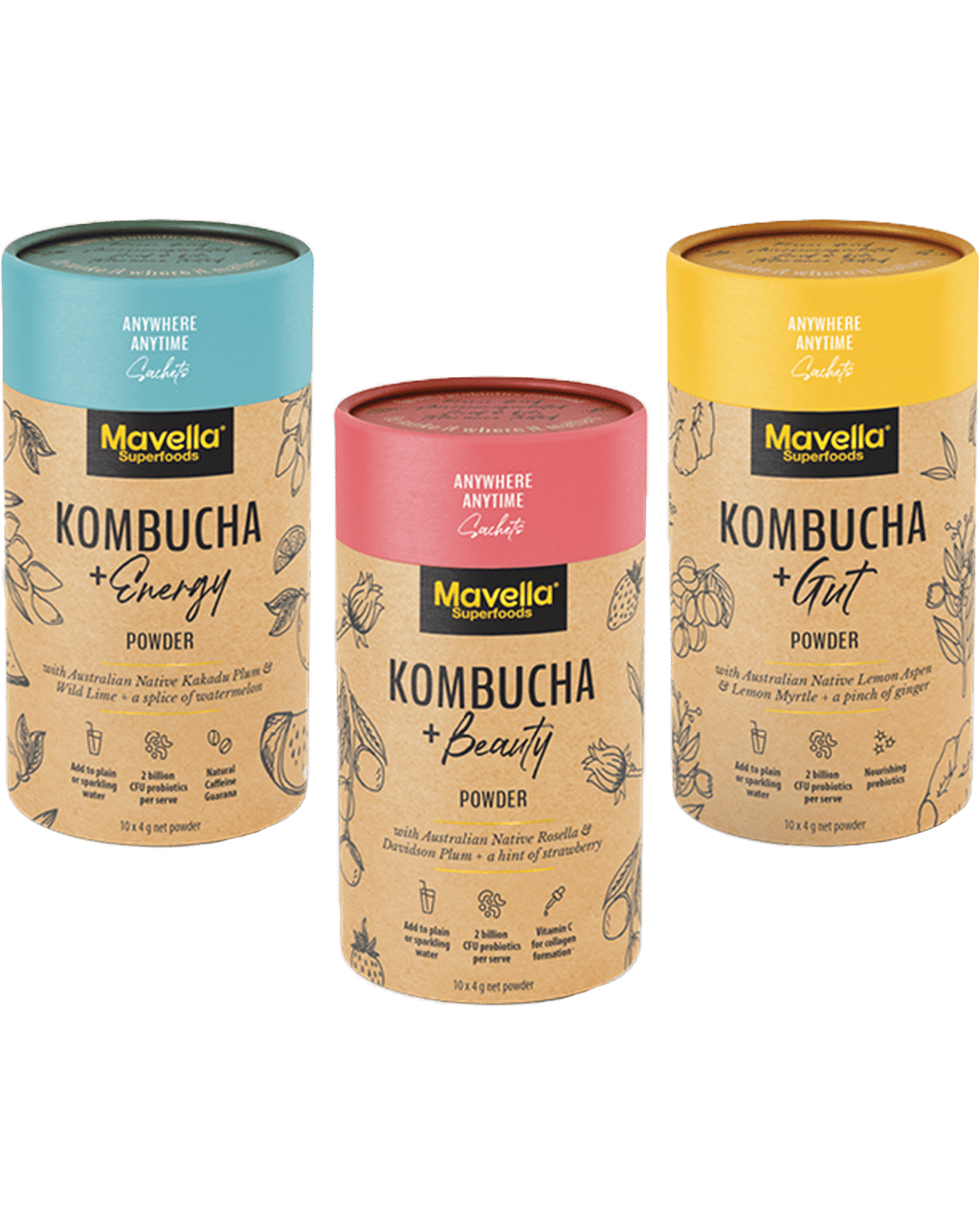 Buy Mavella Kombucha Cannister Can Pack - 30 Drinks Online (Low Prices ...