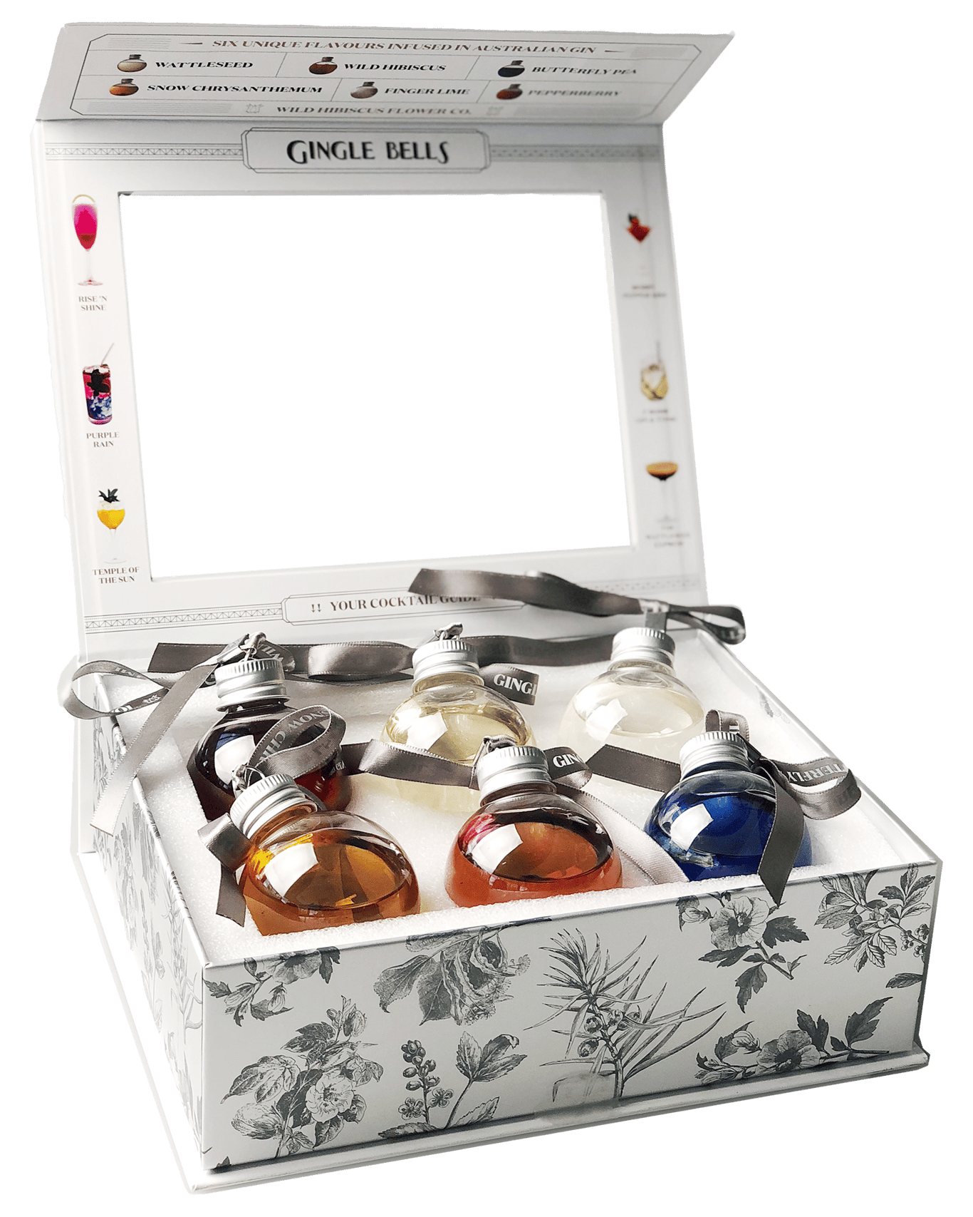 Buy Gingle Bells Gin Baubles Gift Pack 50ml Online @Lowest Price