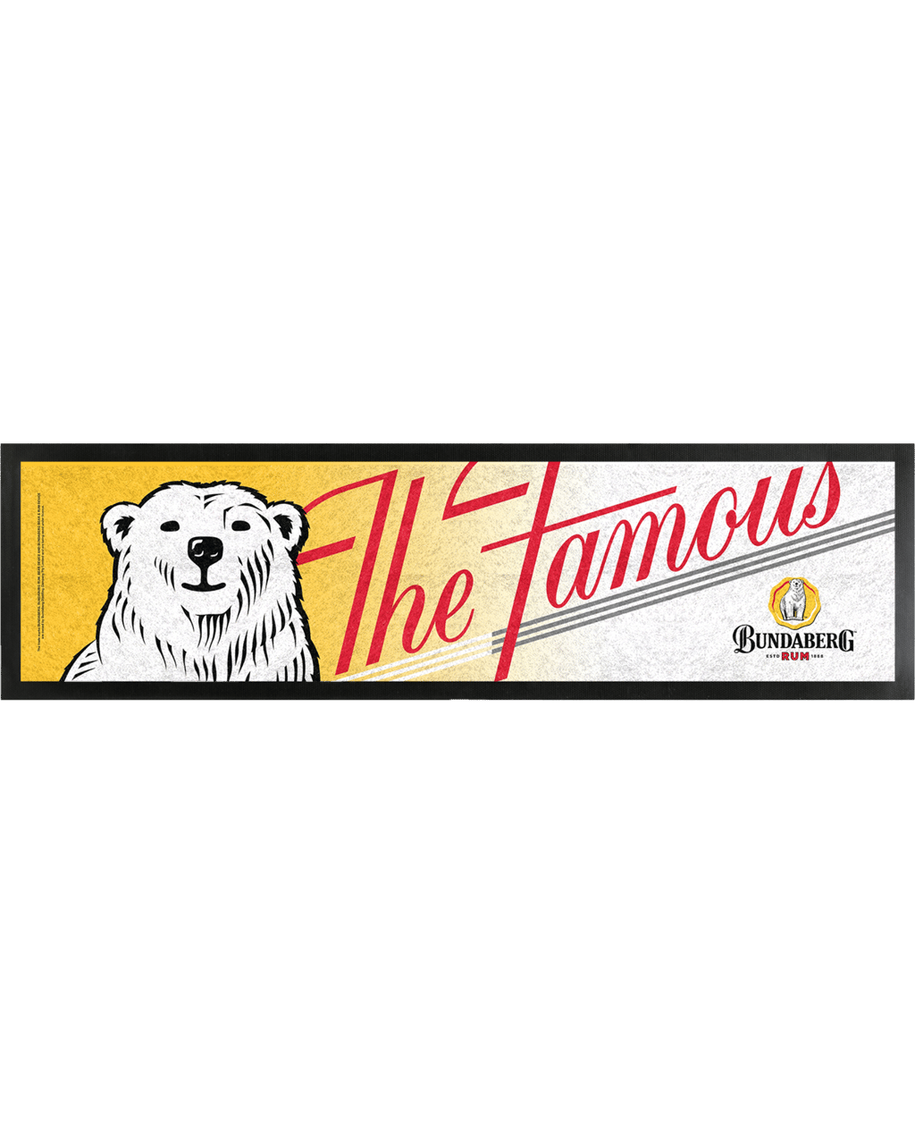 Buy Bundaberg Rum The Famous Bear Bar Runner Online @Lowest Price