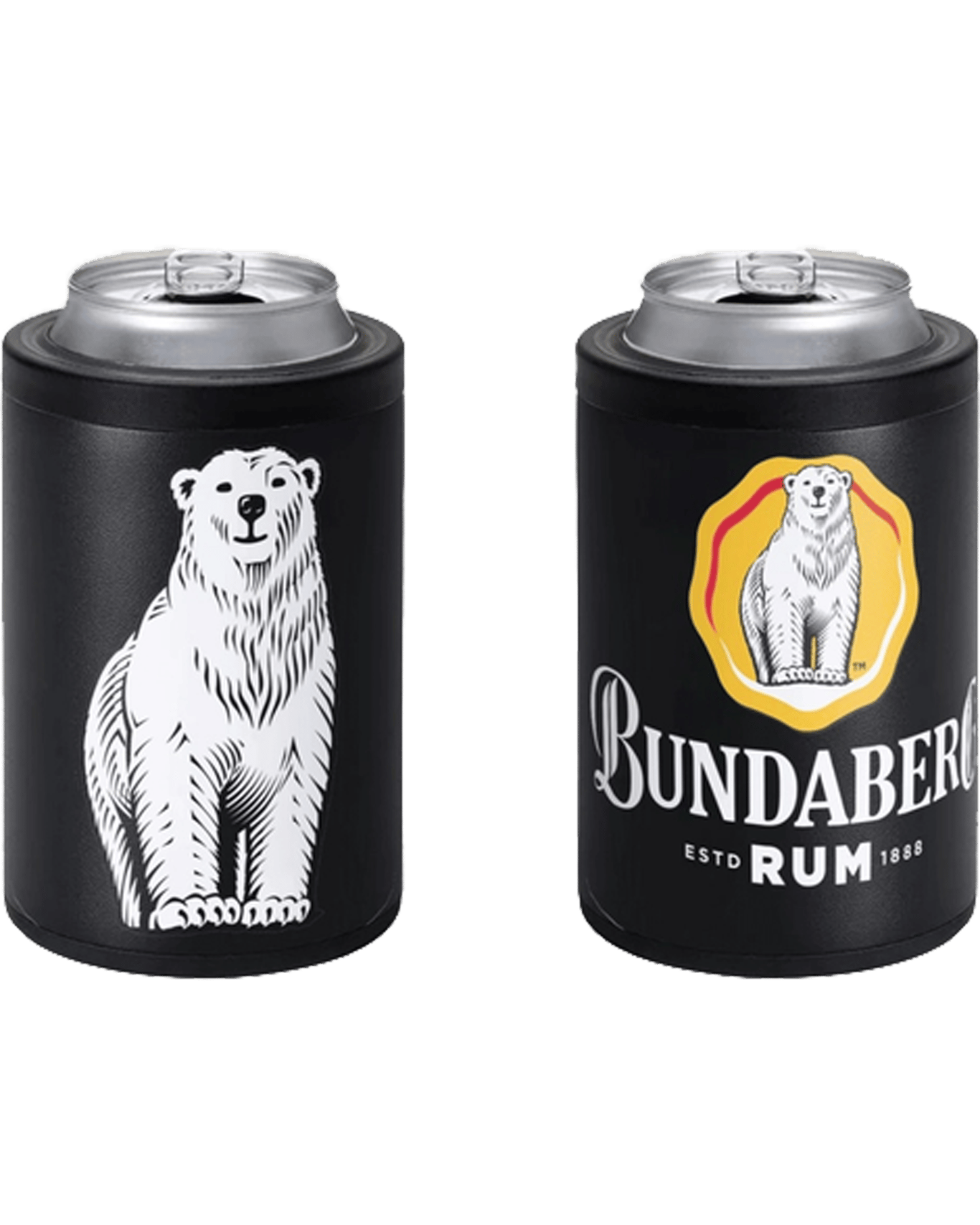 Buy Bundaberg Bundy Bundaberg Bear Black Insulated Can Cooler With Twist Top Can Locking System ...