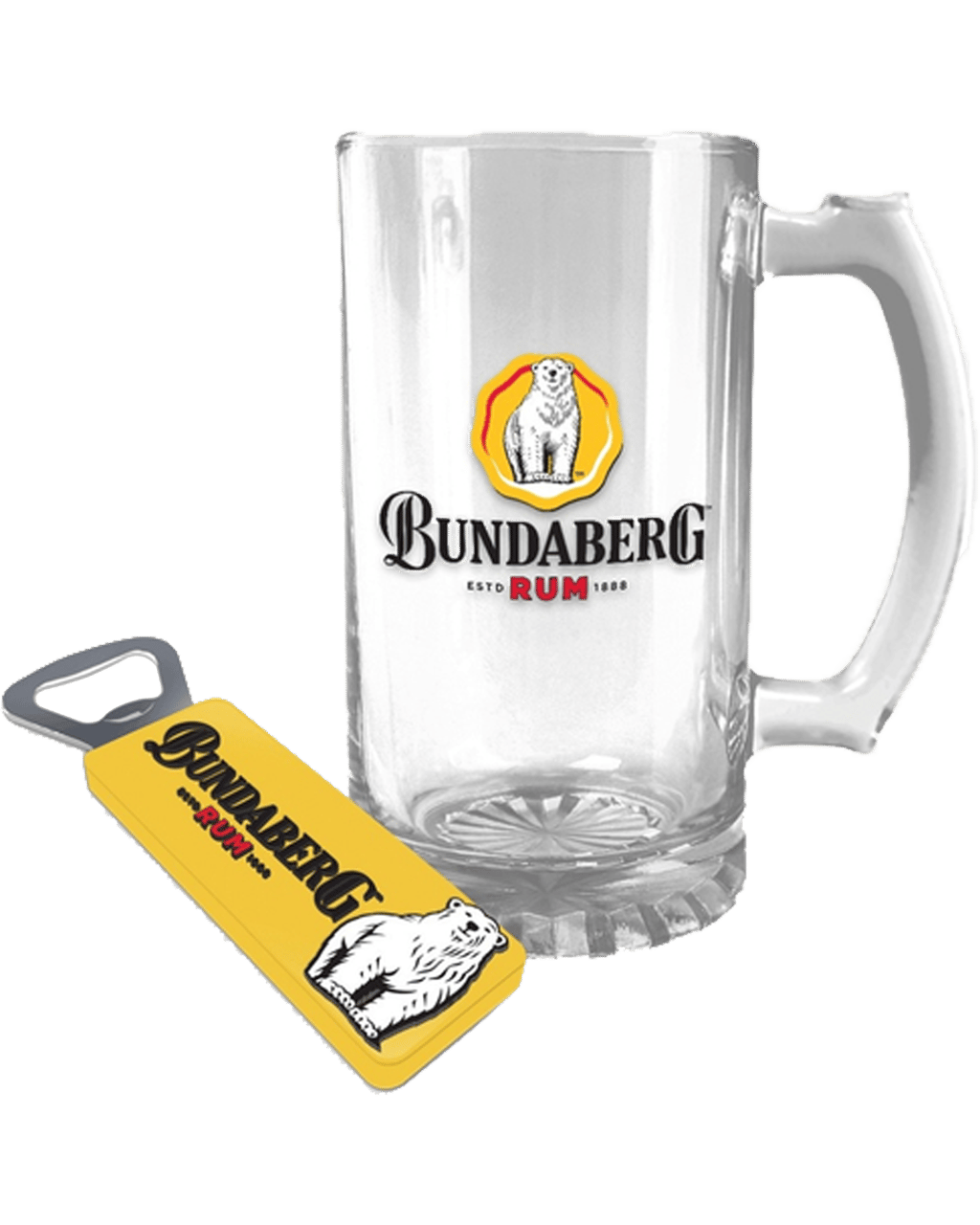 Buy Bundaberg Bundy Bundaberg Rum Stein Glass And Bottle Opener Online ...