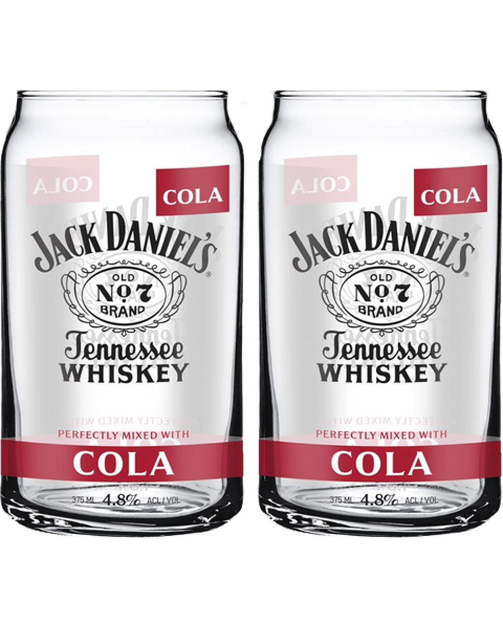 Buy Jack Daniel's Cola Set Of 2 Can Shaped Glasses Online @Lowest Price