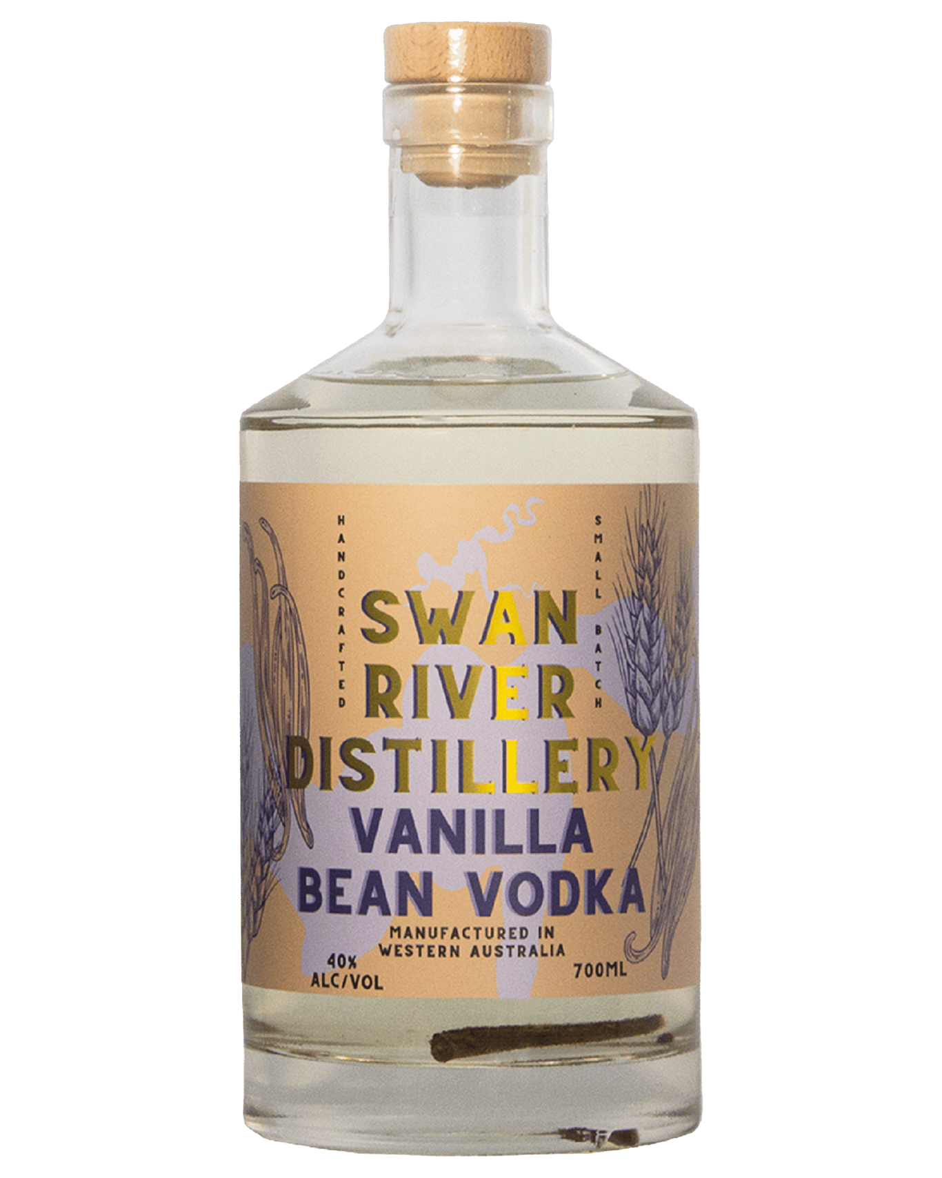 Buy Swan River Distillery Vanilla Bean Vodka 700ml Online @Lowest Price
