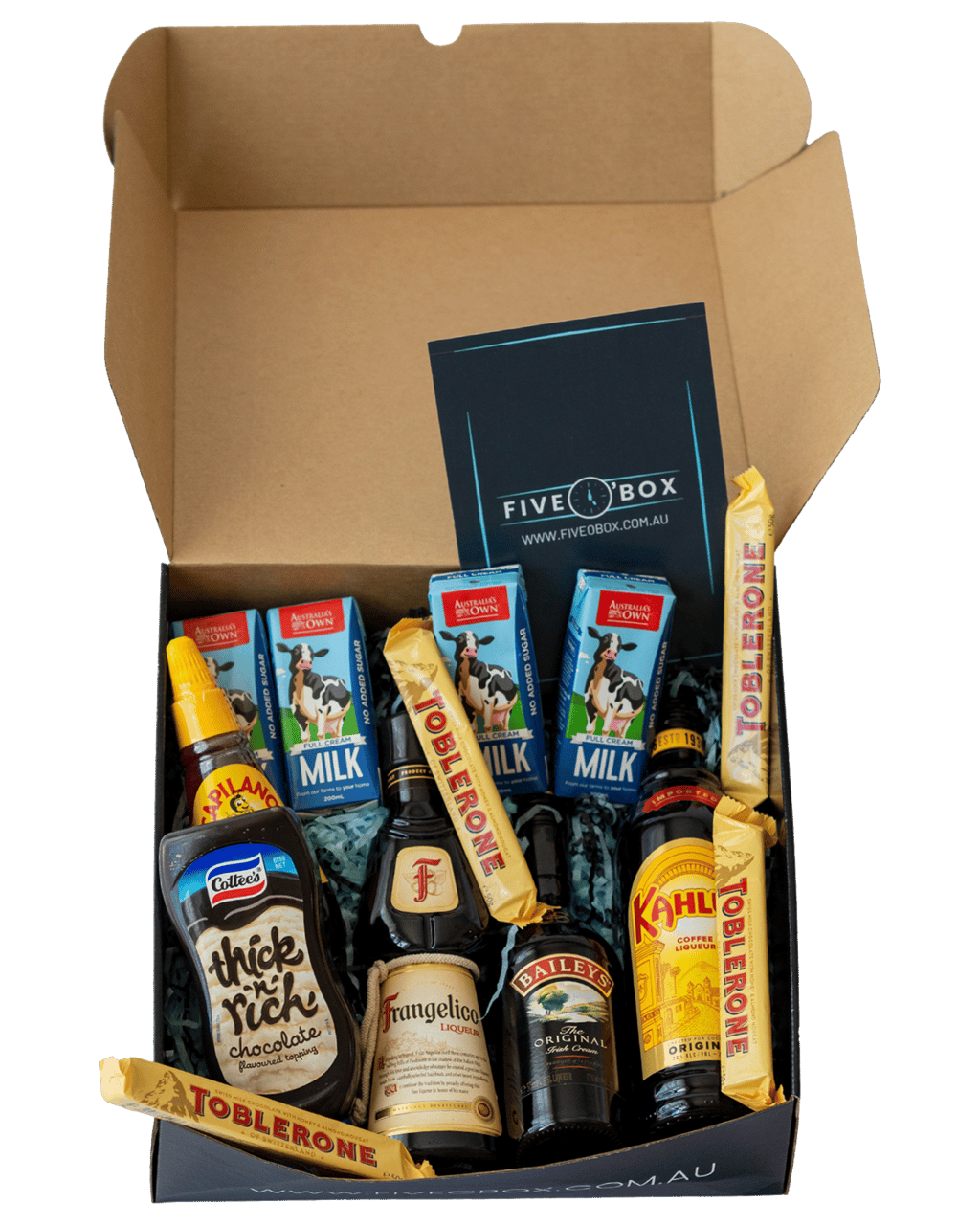 Buy Five O'box Toblerone Cocktail Kit Gift Box Online @Lowest Price