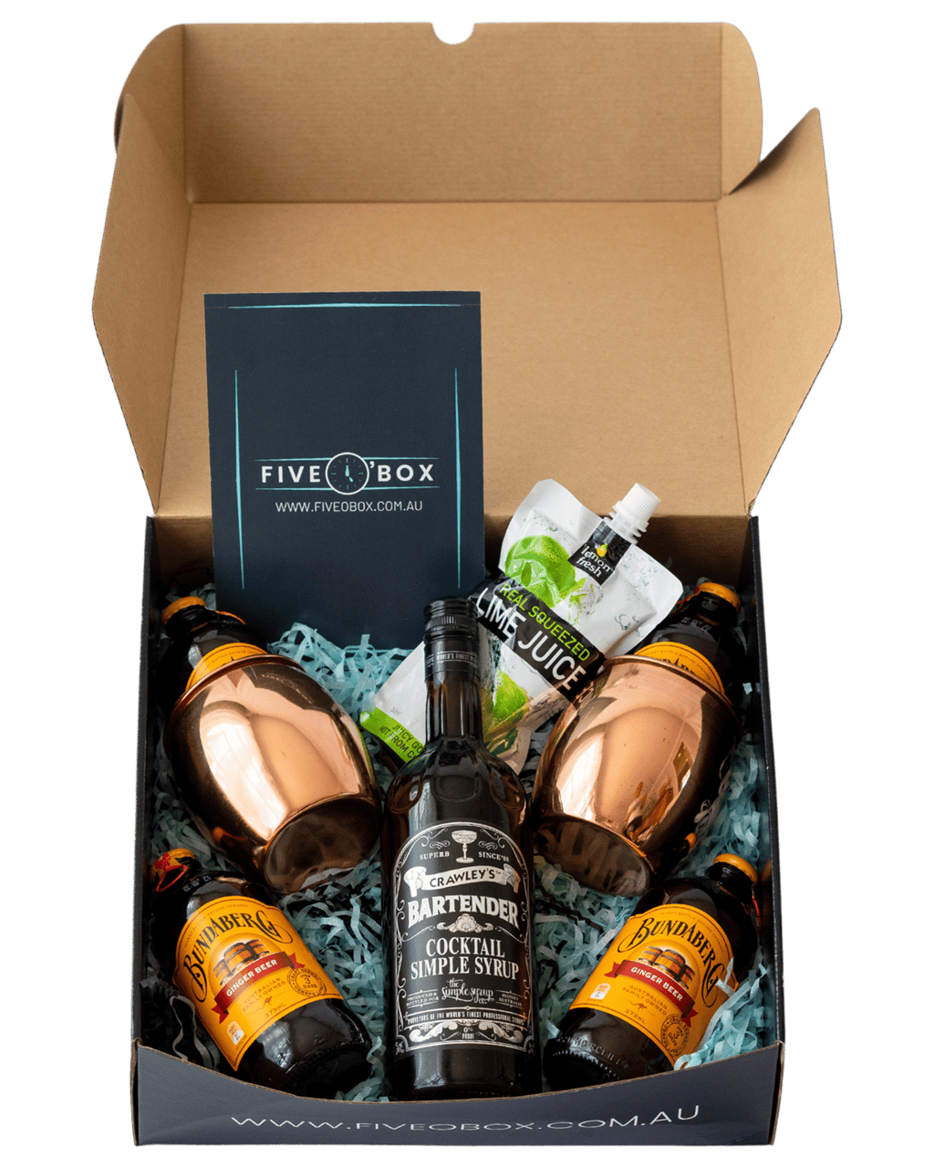 Five O'box Mocktail Mule Non-alcoholic Kit Gift (Unbeatable Prices ...