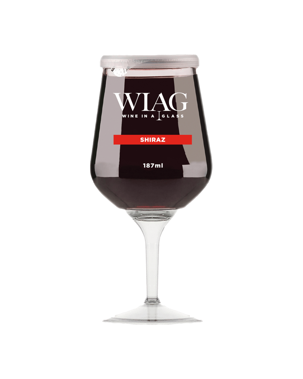 Wiag - Wine In A Glass Shiraz Single Serve With Stem Non-glass 187ml ...