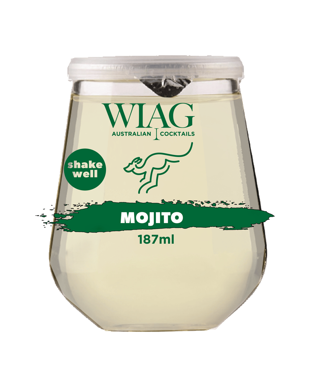 Buy Wiag Mojito Fruit Wine Cocktail 187 Ml Cup Online @Lowest Price