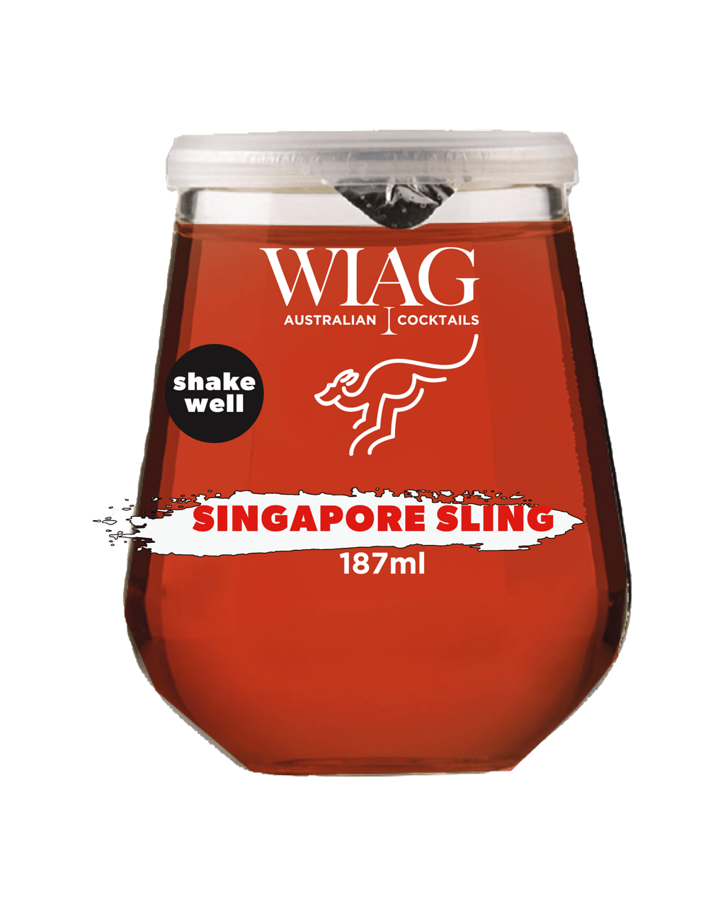 Buy Wiag Singapore Sling Fruit Wine Cocktail 187ml Cup Online @Lowest Price