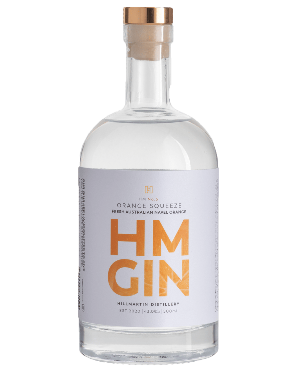 Buy Hm Gin No 5 Orange Squeeze Gin 500ml Online @Lowest Price