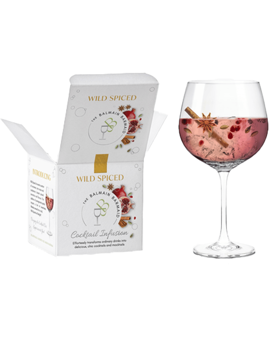 Buy The Balmain Barmaid Wild Spiced Drink Infusions - 12 Mocktail Or ...