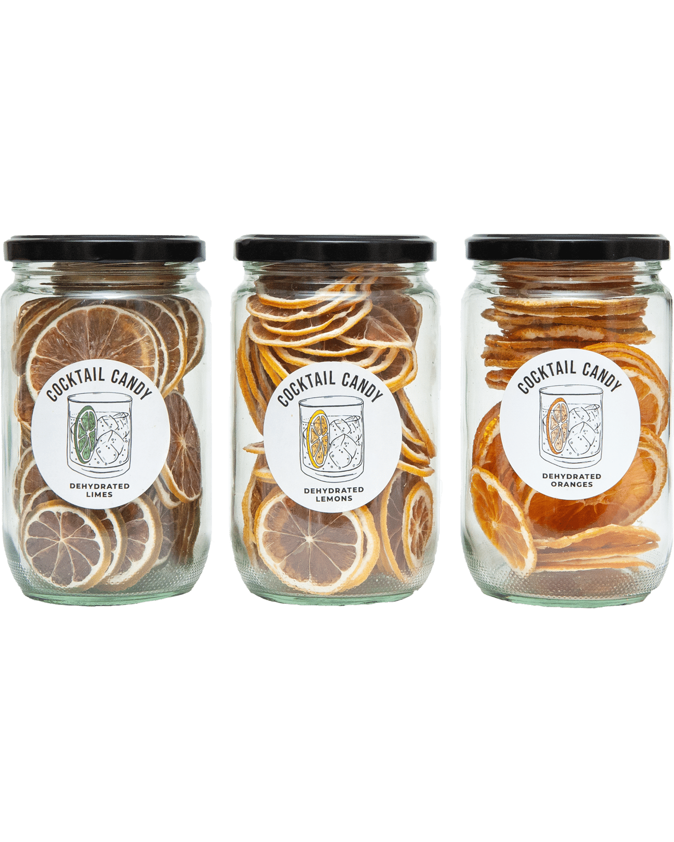 Buy Cocktail Candy Dehydrated Citrus Pack - Lemon / Lime / Orange Large ...