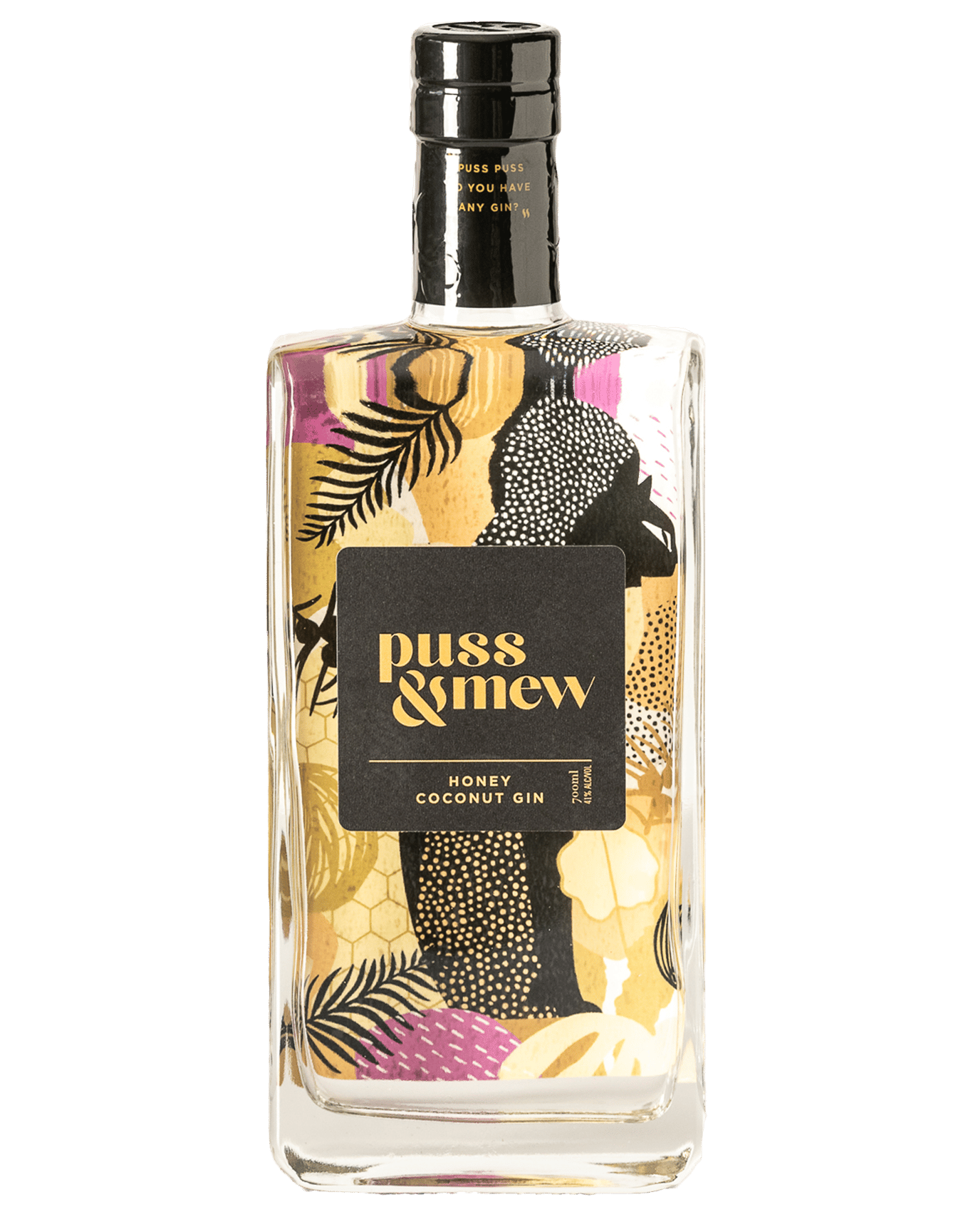 Buy Puss And Mew Honey Coconut Gin 700ml Online @Lowest Price