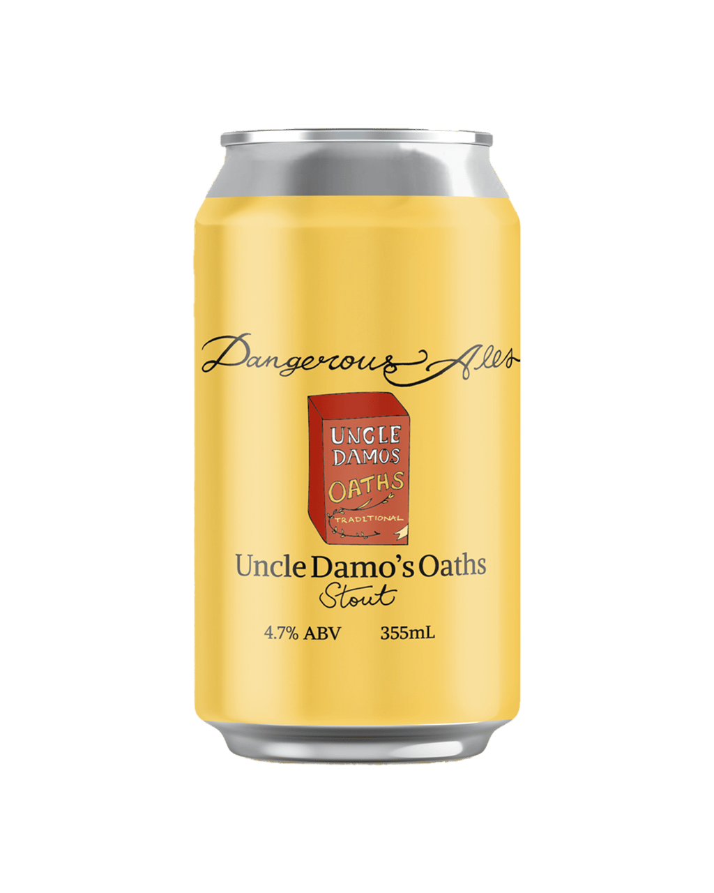 Buy Dangerous Ales Uncle Damo's Oatmeal Stout 355ml Online @Lowest Price