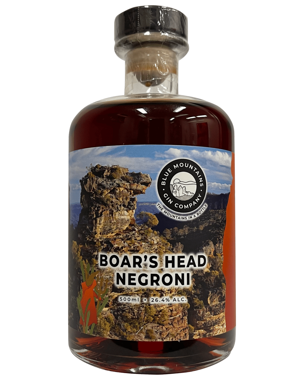 Buy Blue Mountains Gin Company Boar's Head Negroni 500ml Online @Lowest ...