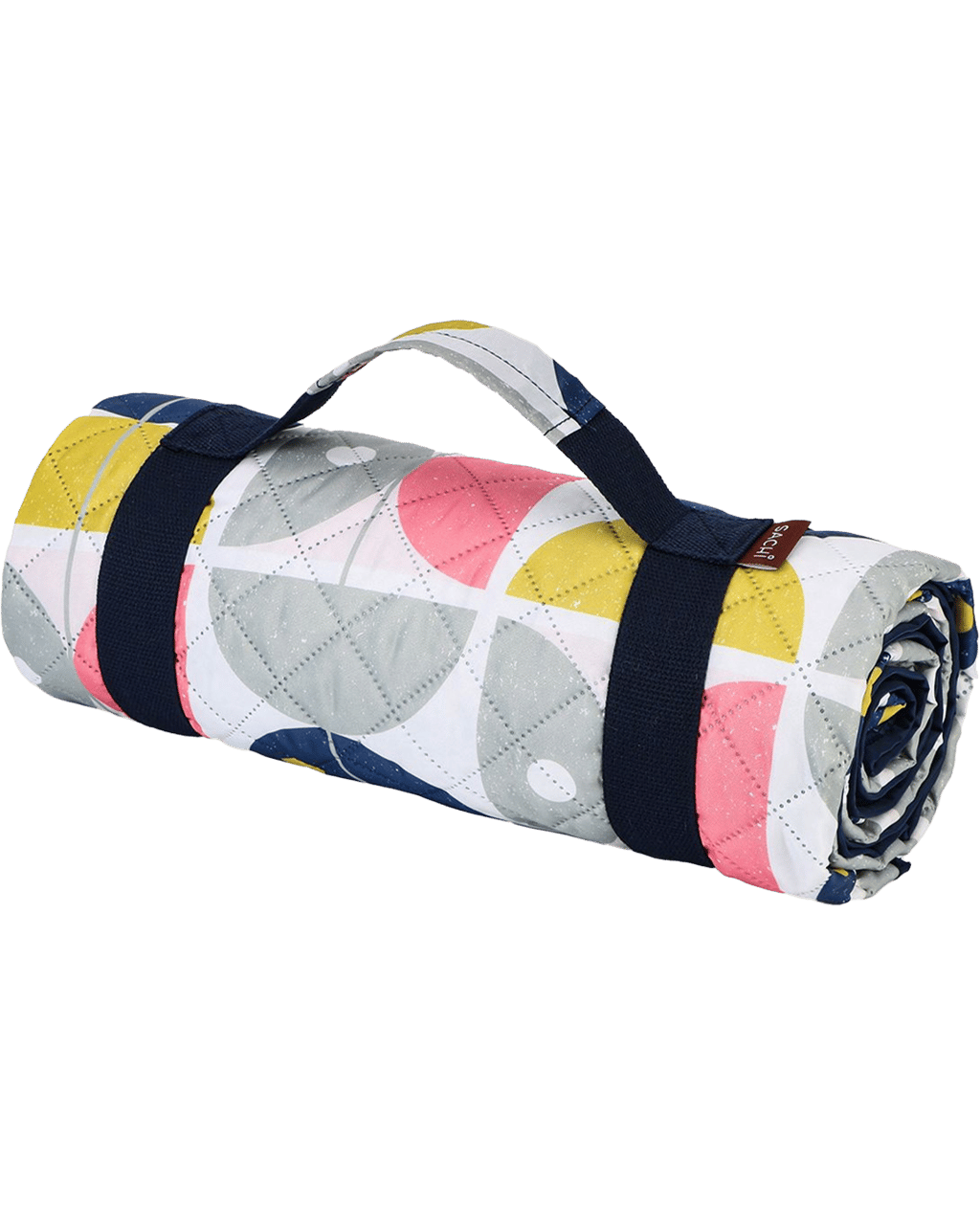 Buy Sachi Reusable Picnic Rug Outdoor Blanket Mat W/ Handle Nordic Geo Online @Lowest Price