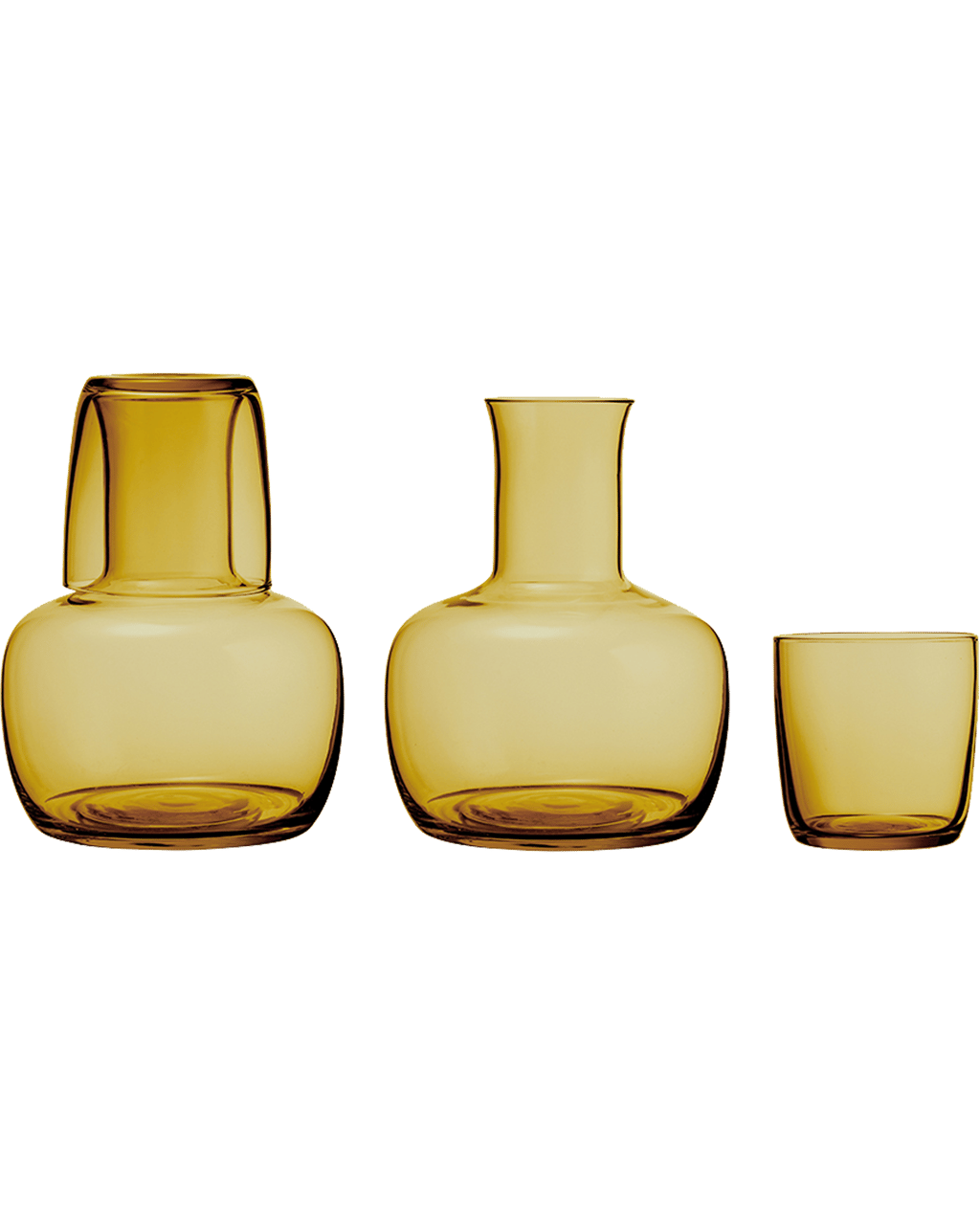 Buy Annabel Trends Water Carafe & Tumbler Drinkware Glass Set Bulb ...