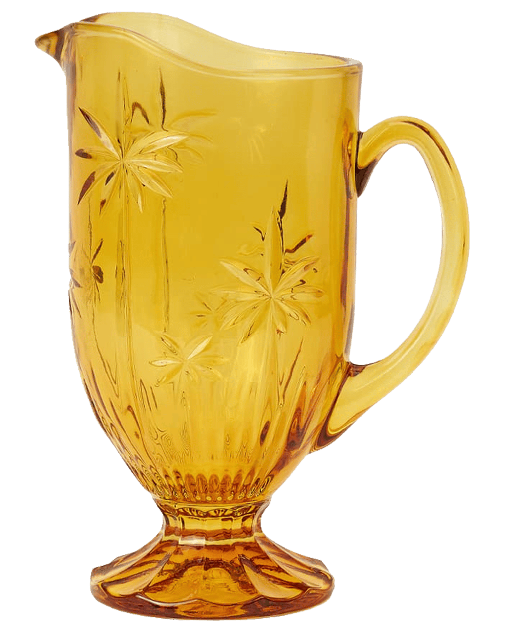 Buy Annabel Trends Palm Tree Serving Drinks/beverage Glass Pitcher Jug ...