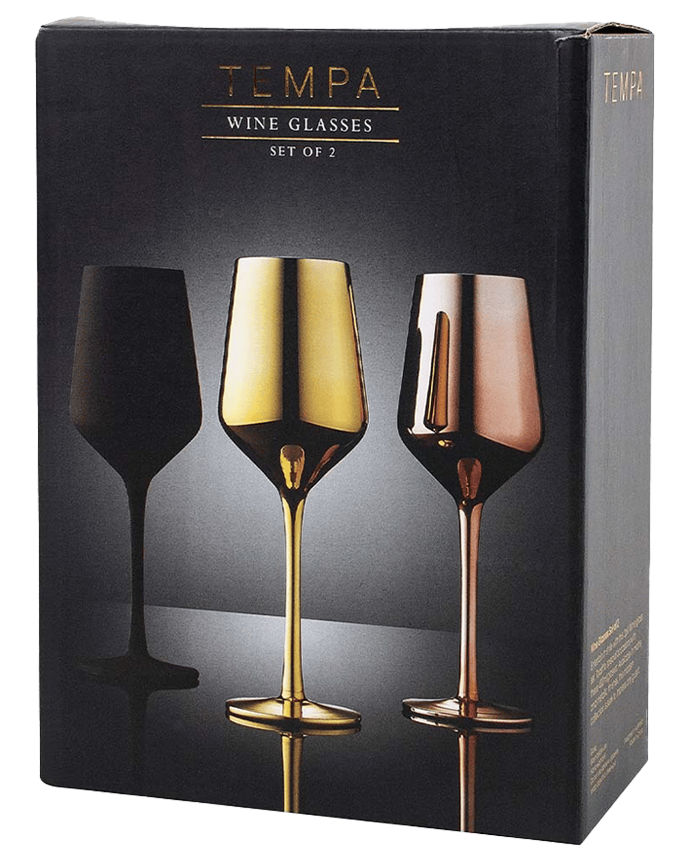 Buy Tempa Aurora Wine Stem Glass Cocktail Drink Cup Glassware Matte ...